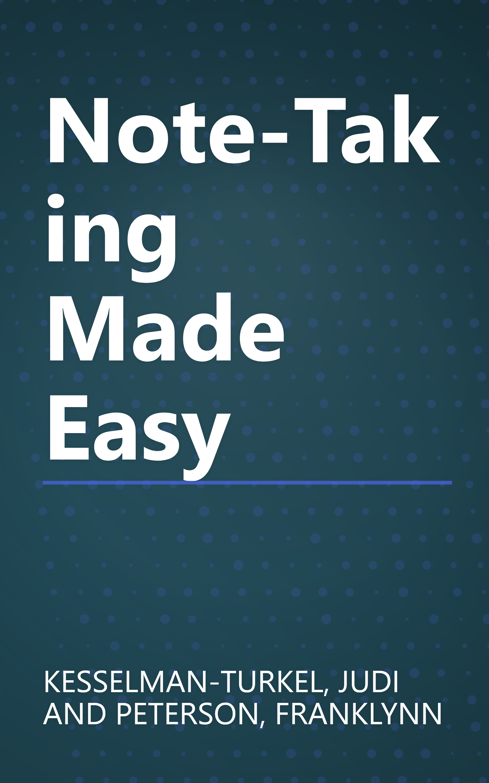 Note-Taking Made Easy book cover