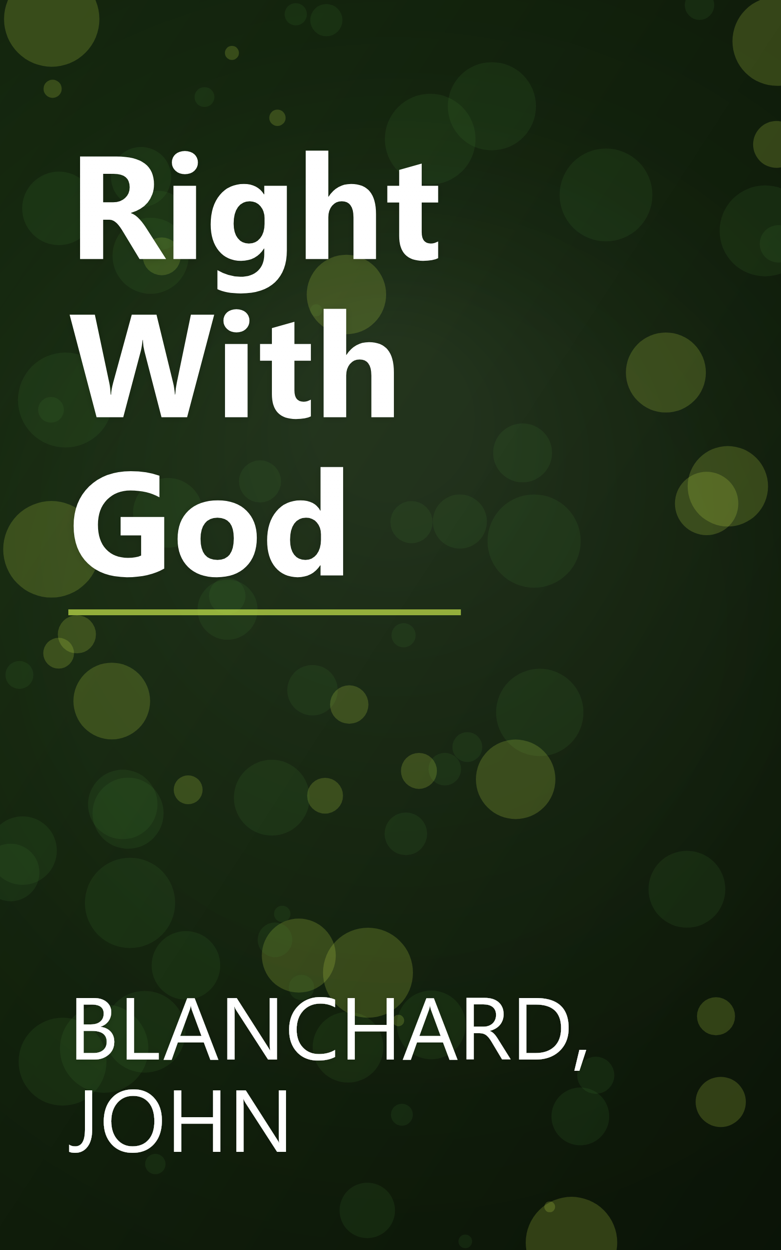 Right With God book cover