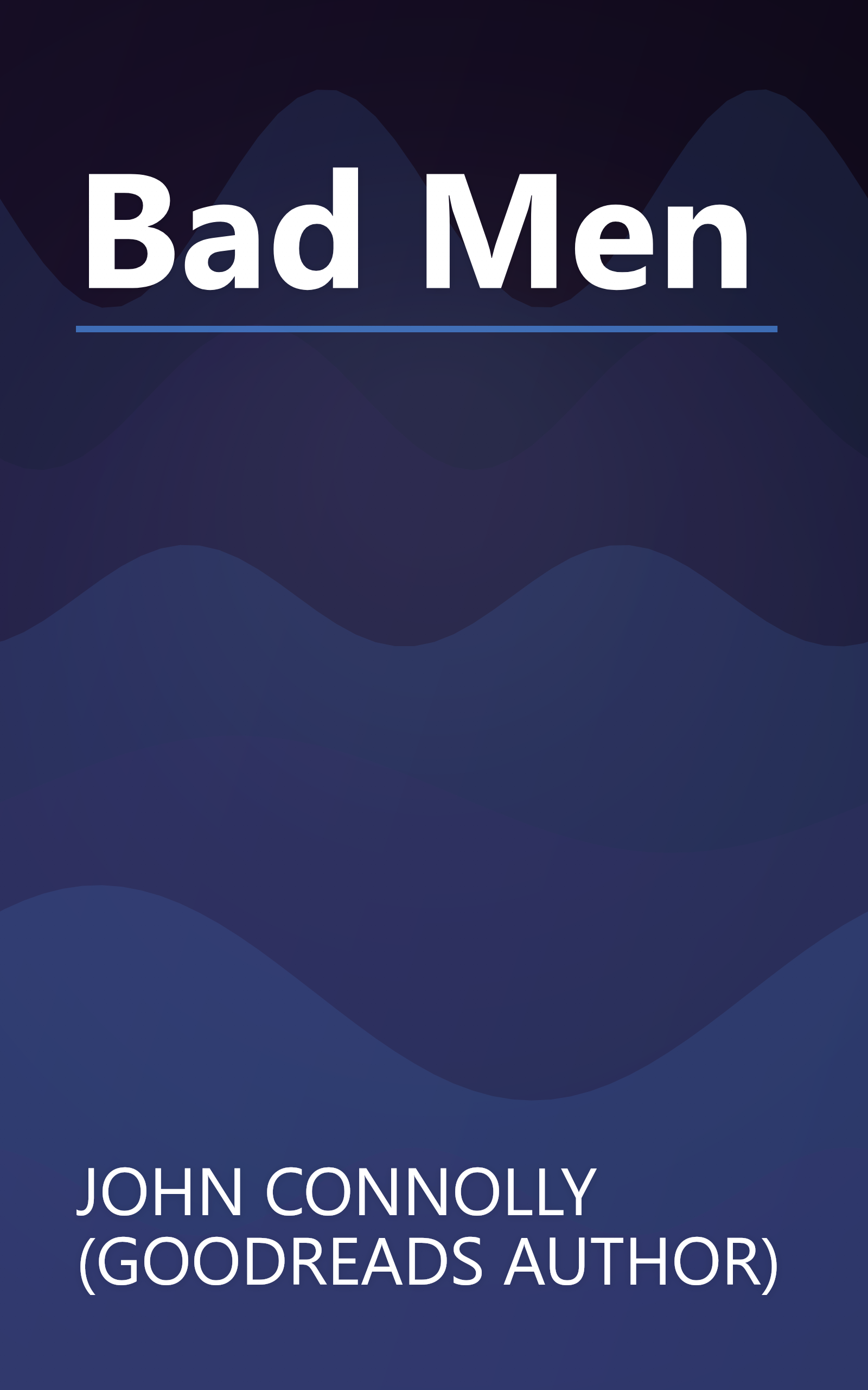 Bad Men book cover