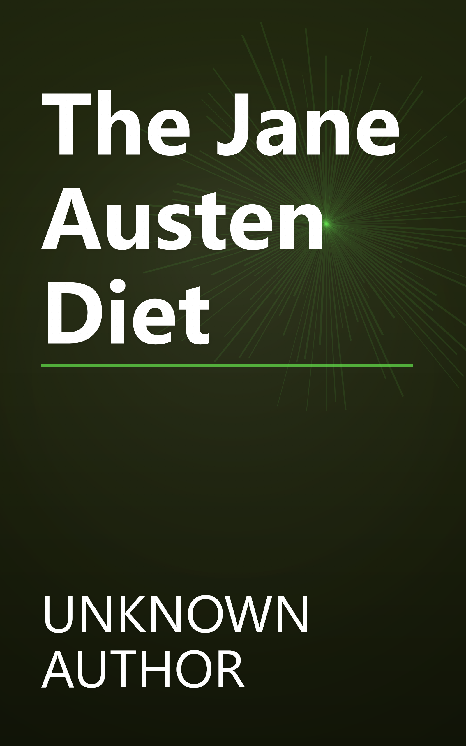 The Jane Austen Diet book cover
