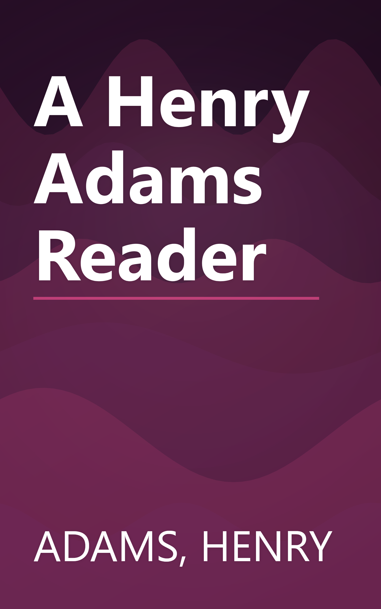 A Henry Adams Reader book cover