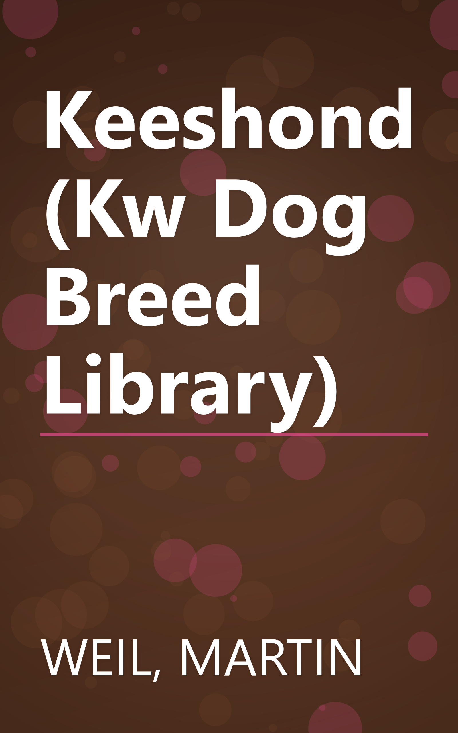 Keeshond (Kw Dog Breed Library) book cover