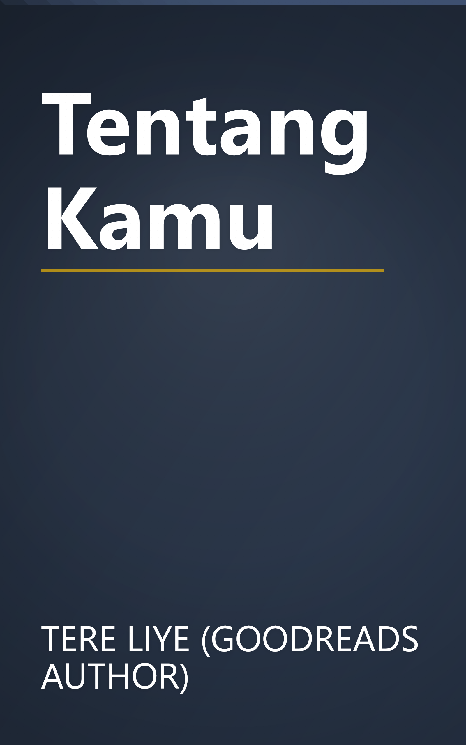 Tentang Kamu book cover