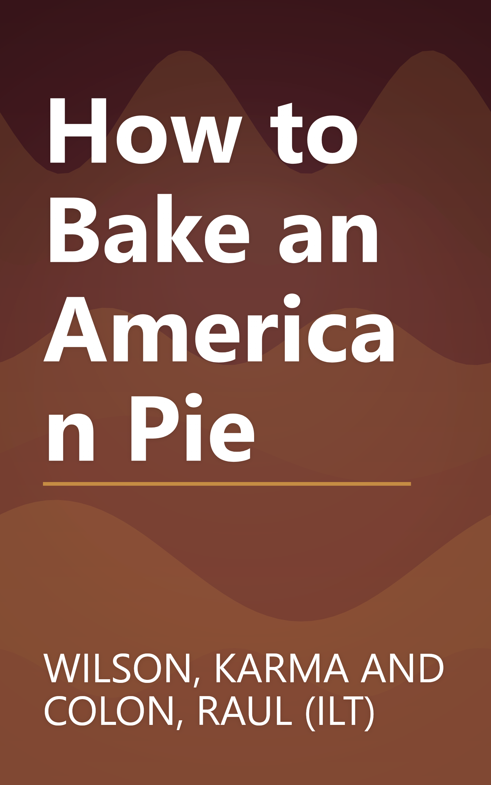 How to Bake an American Pie book cover