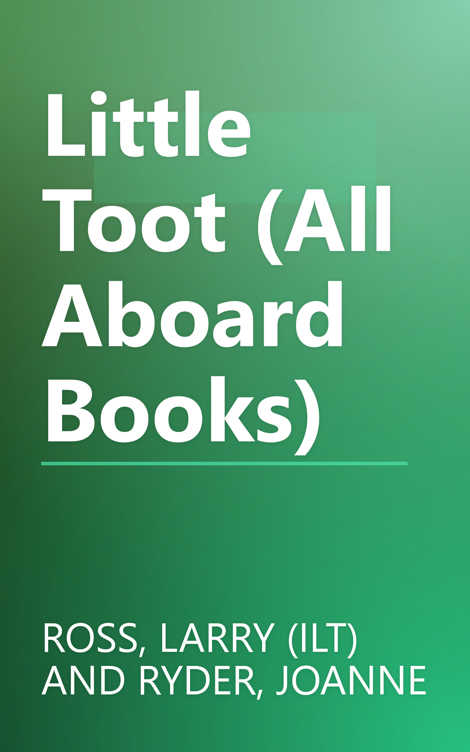 Little Toot (All Aboard Books) book cover