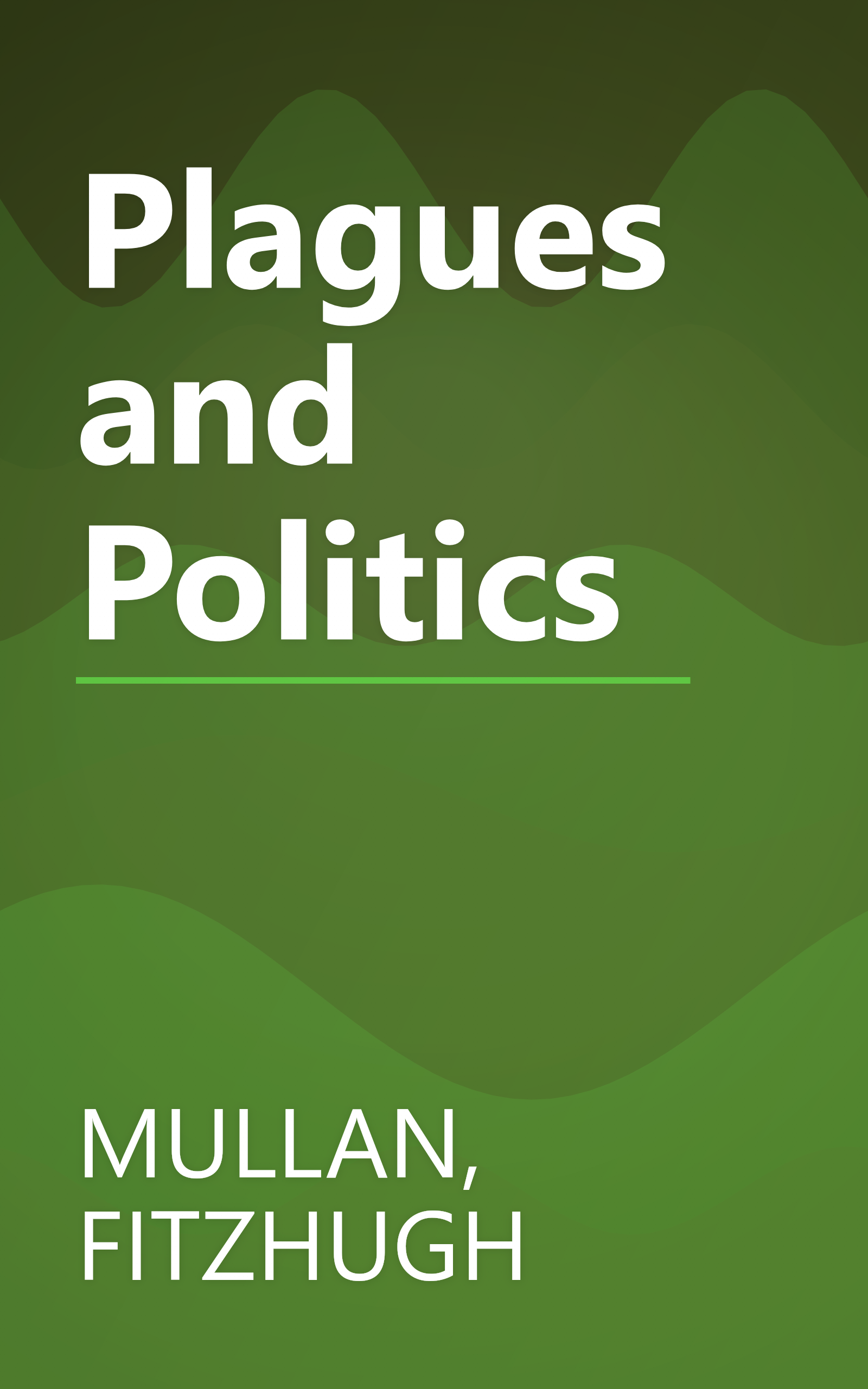 Plagues and Politics book cover