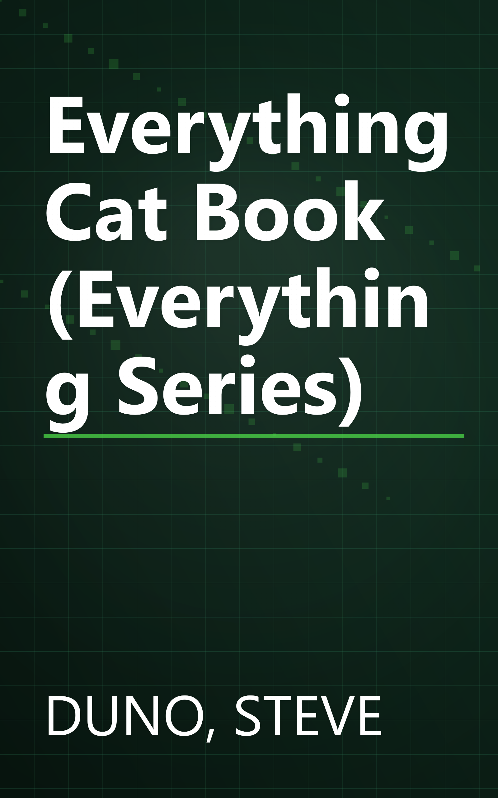 Everything Cat Book (Everything Series) book cover