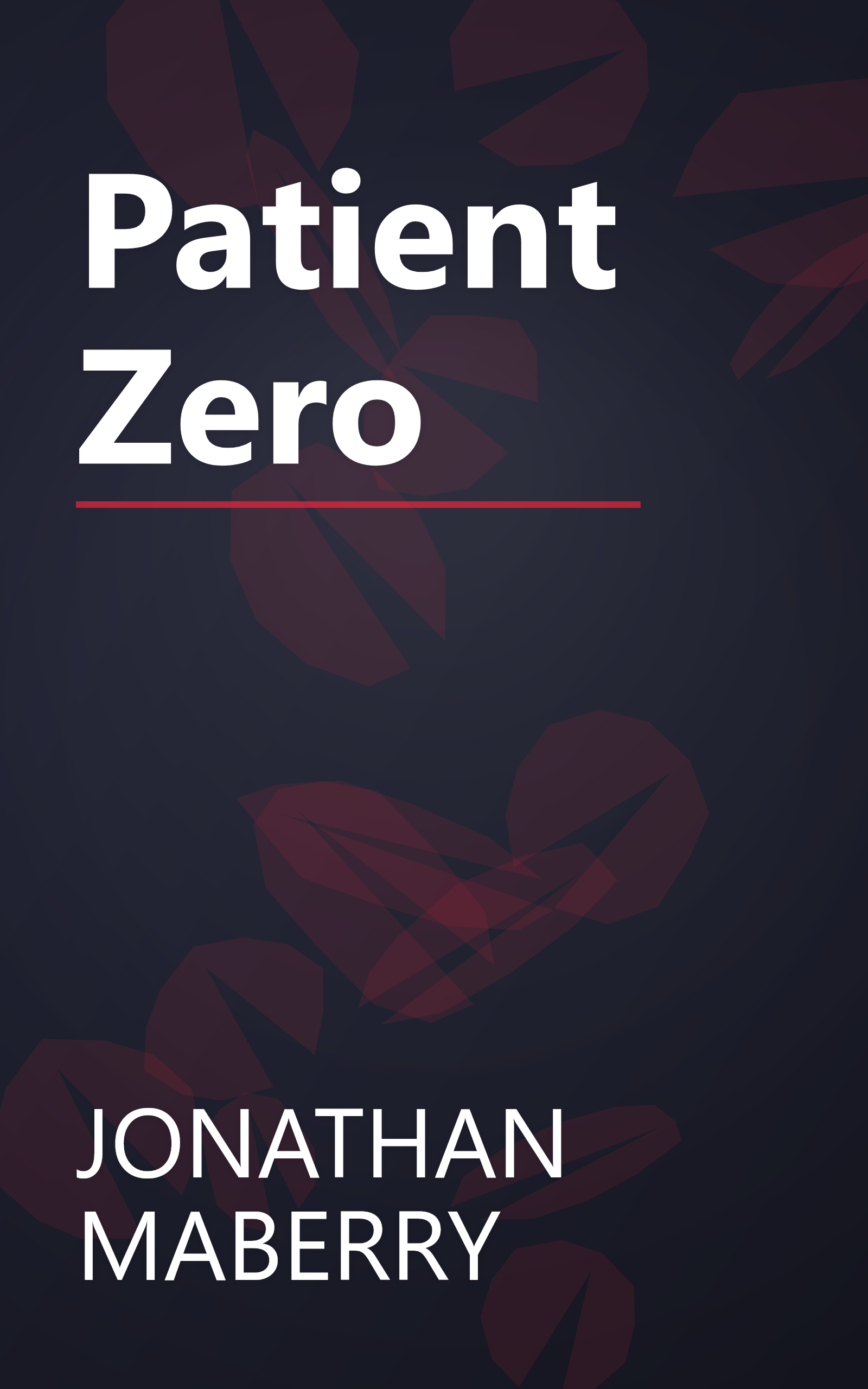 Patient Zero book cover
