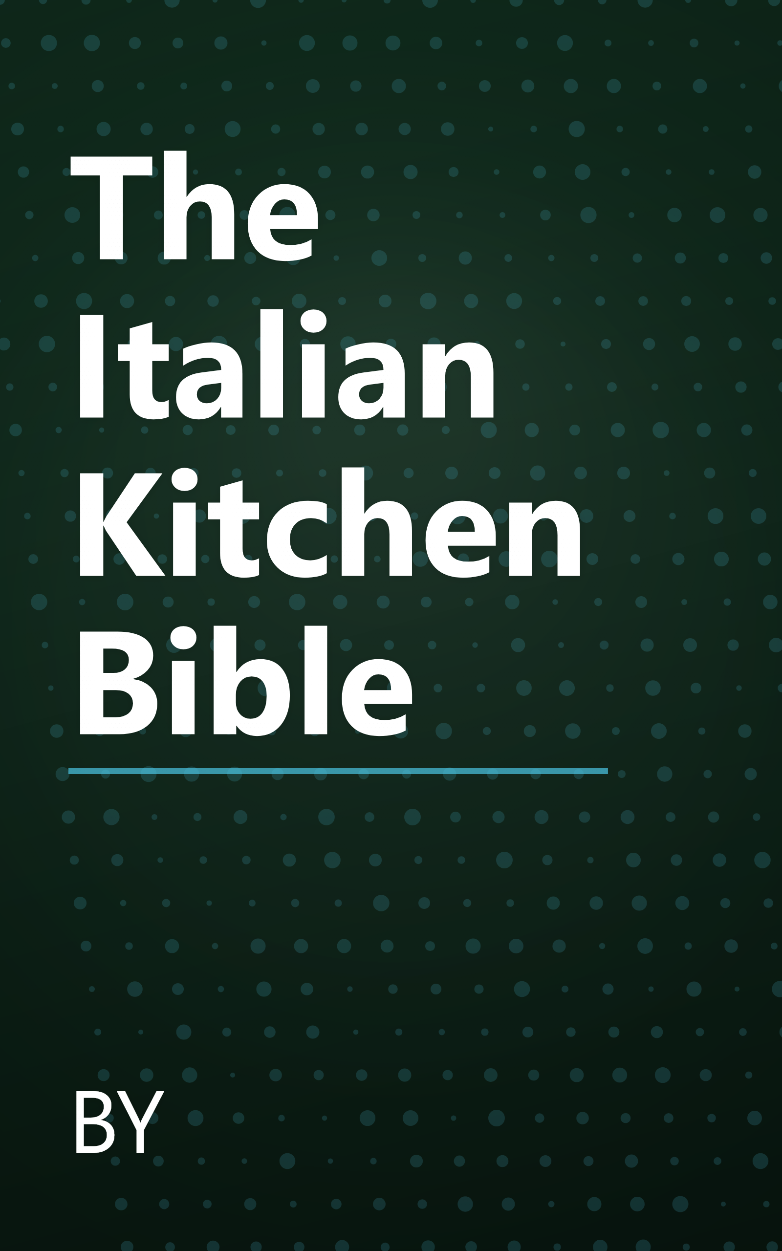 The Italian Kitchen Bible book cover
