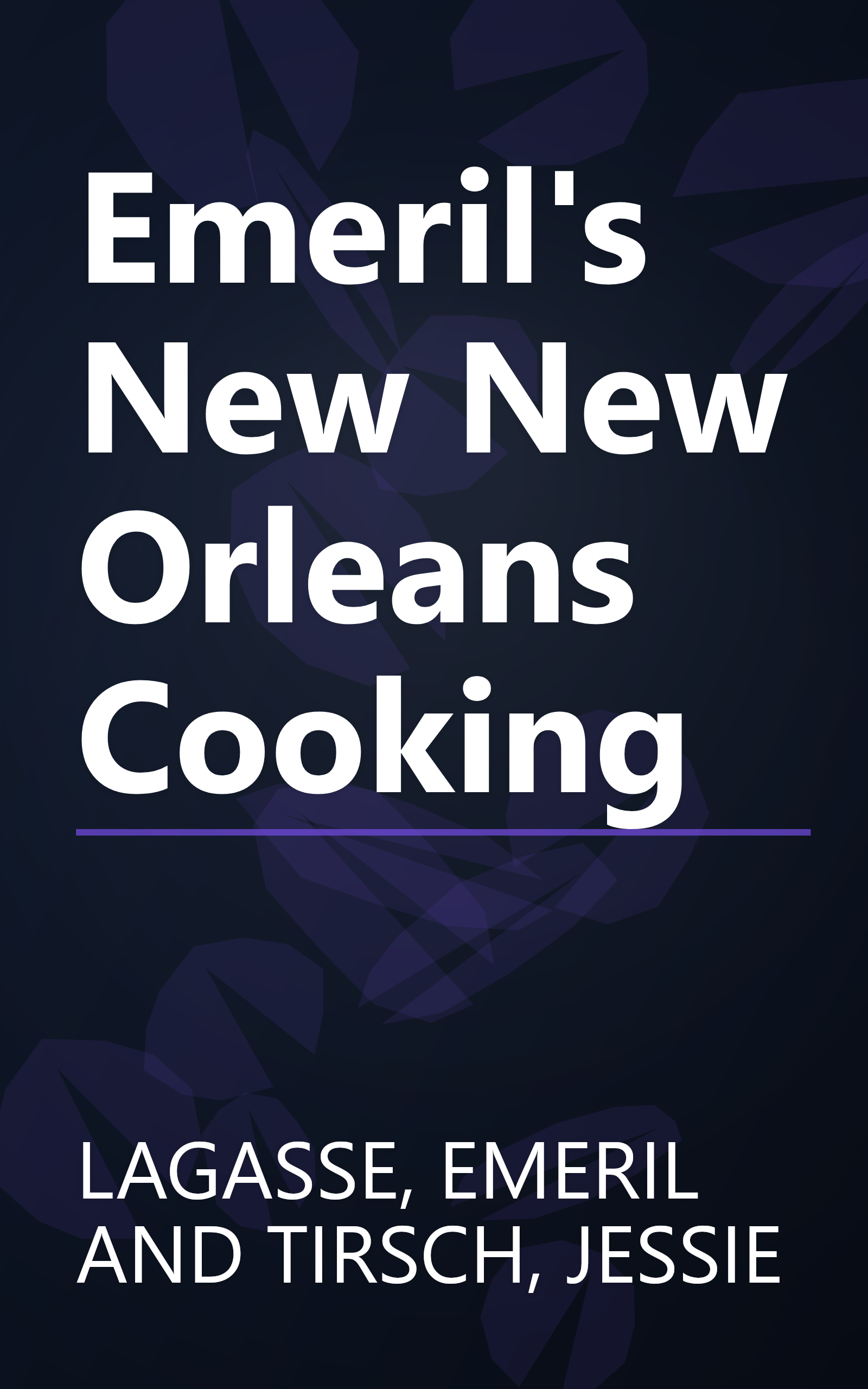 Emeril's New New Orleans Cooking book cover