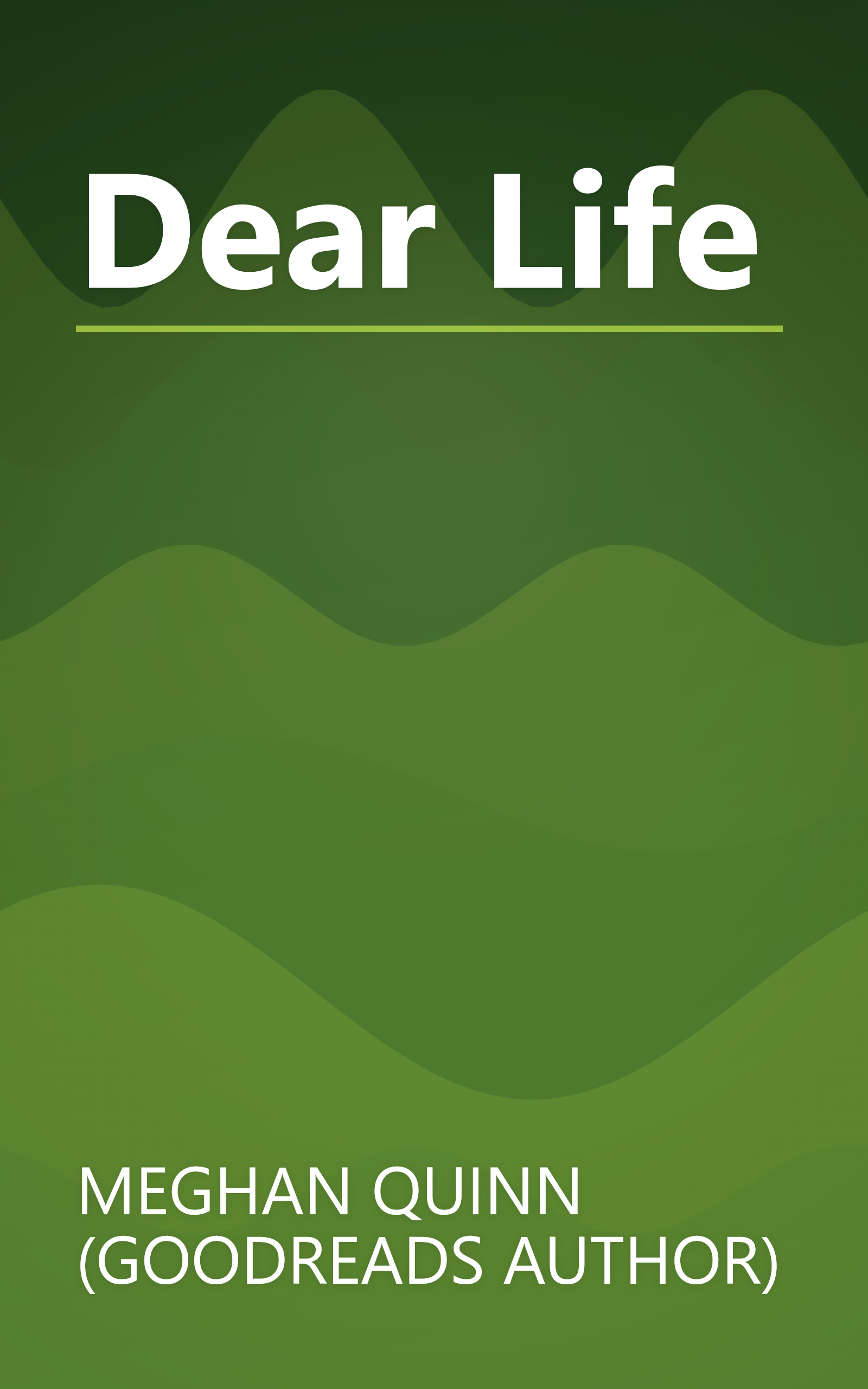 Dear Life book cover