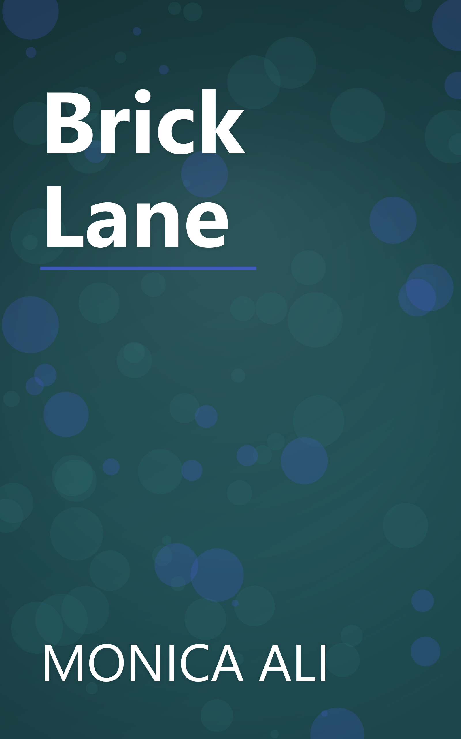 Brick Lane book cover