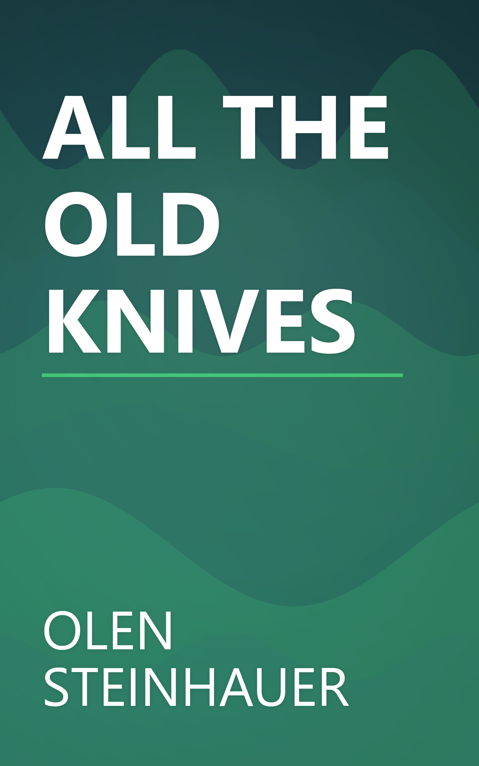 ALL THE OLD KNIVES book cover
