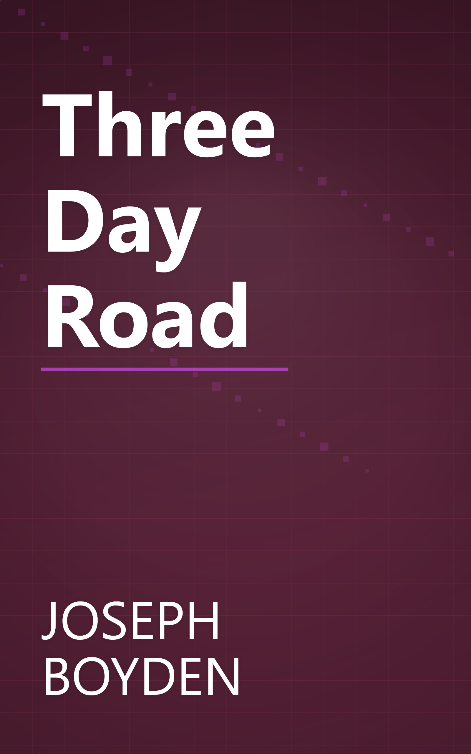Three Day Road book cover