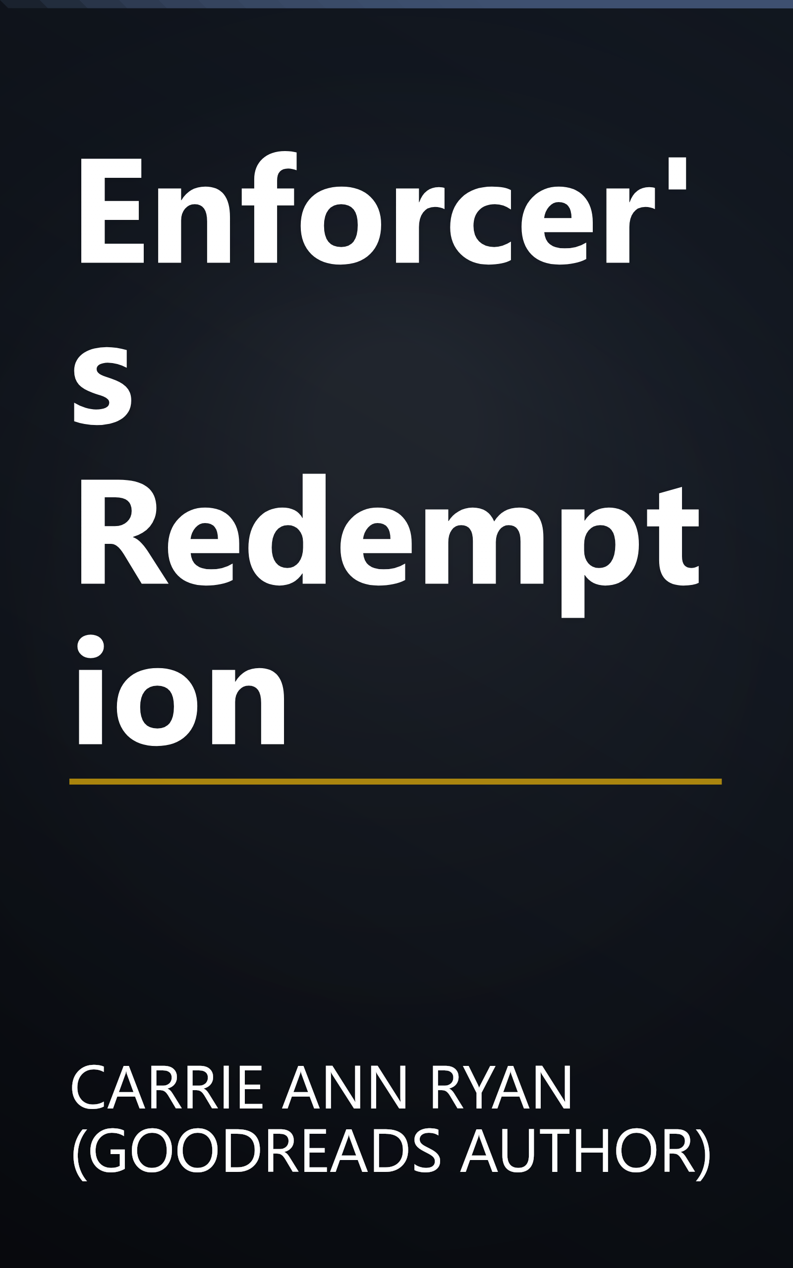 Enforcer's Redemption book cover