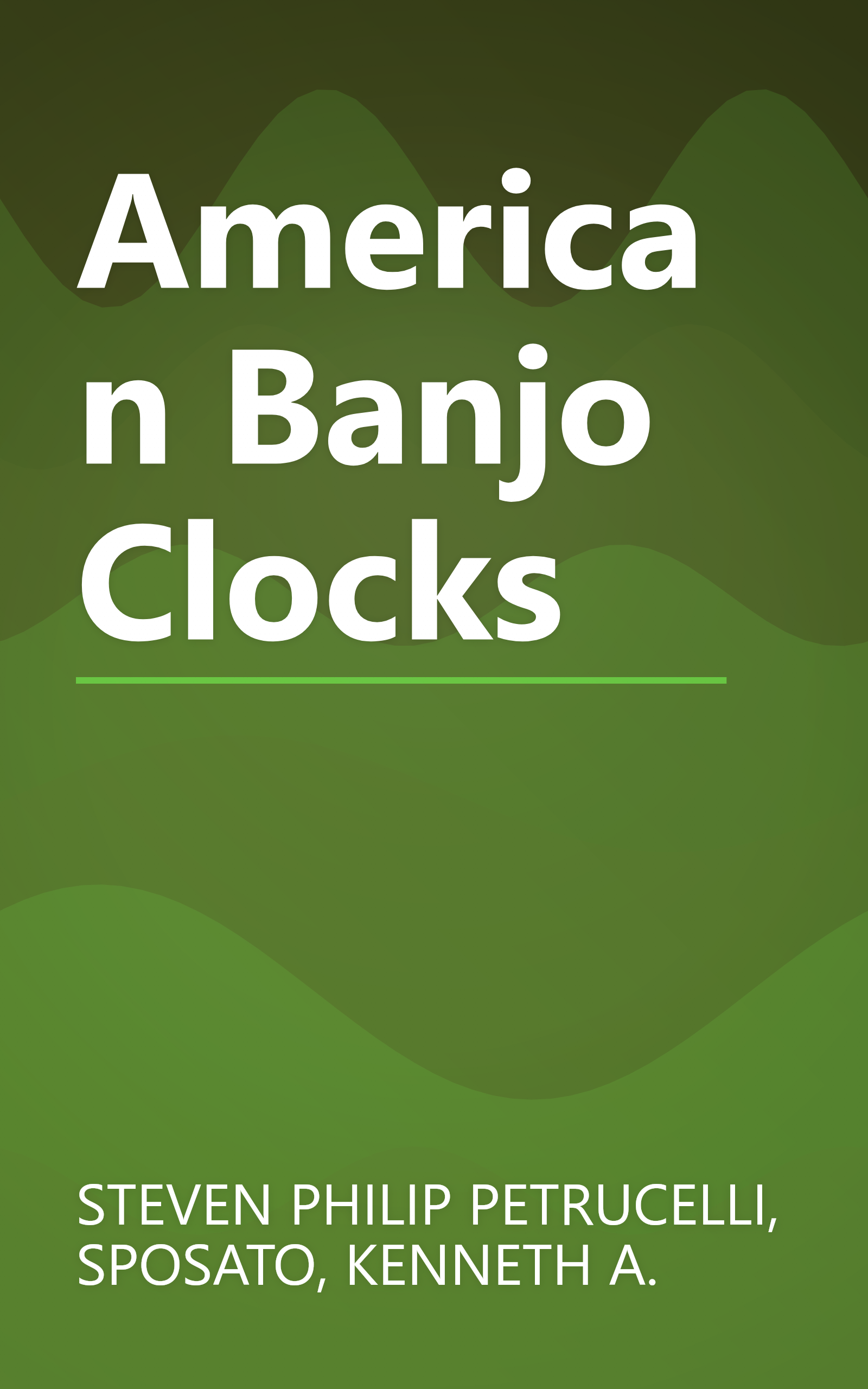 American Banjo Clocks book cover