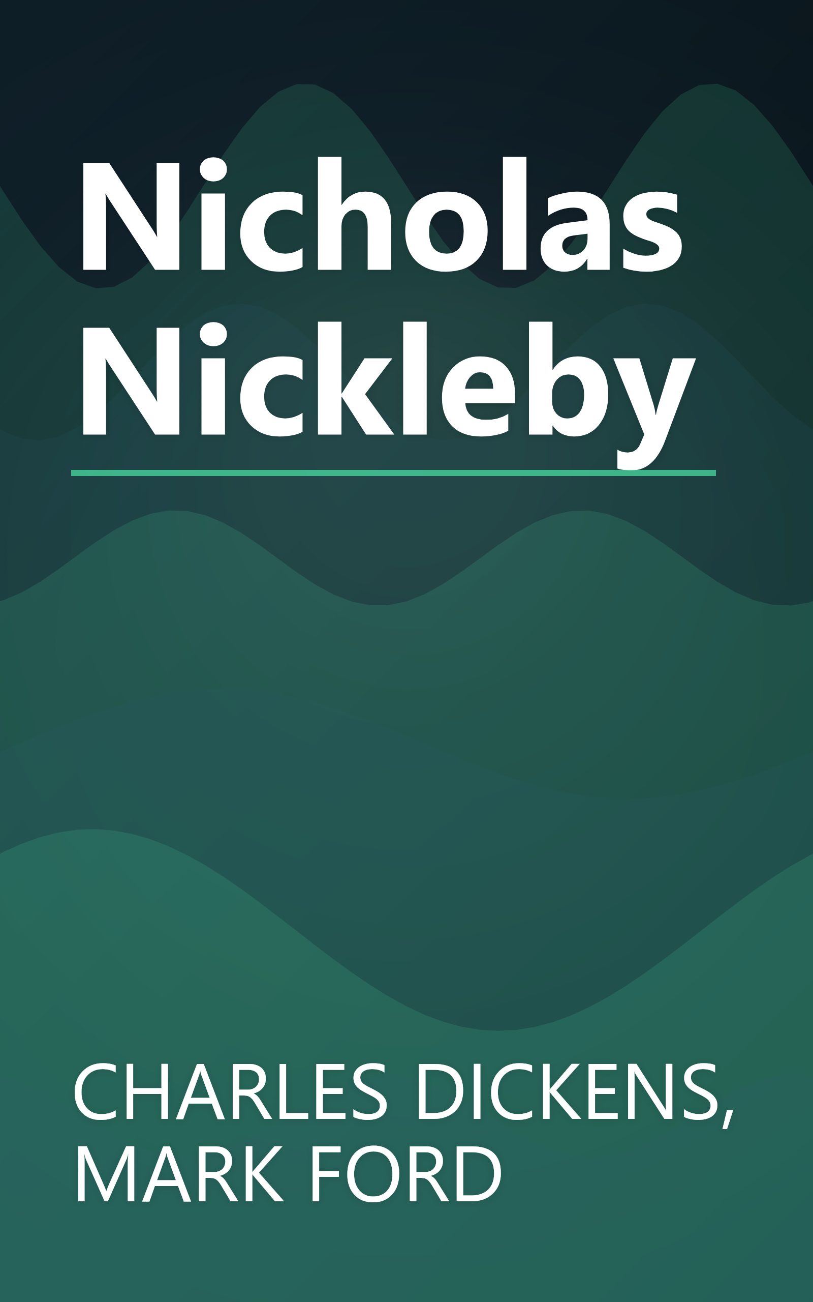 Nicholas Nickleby book cover
