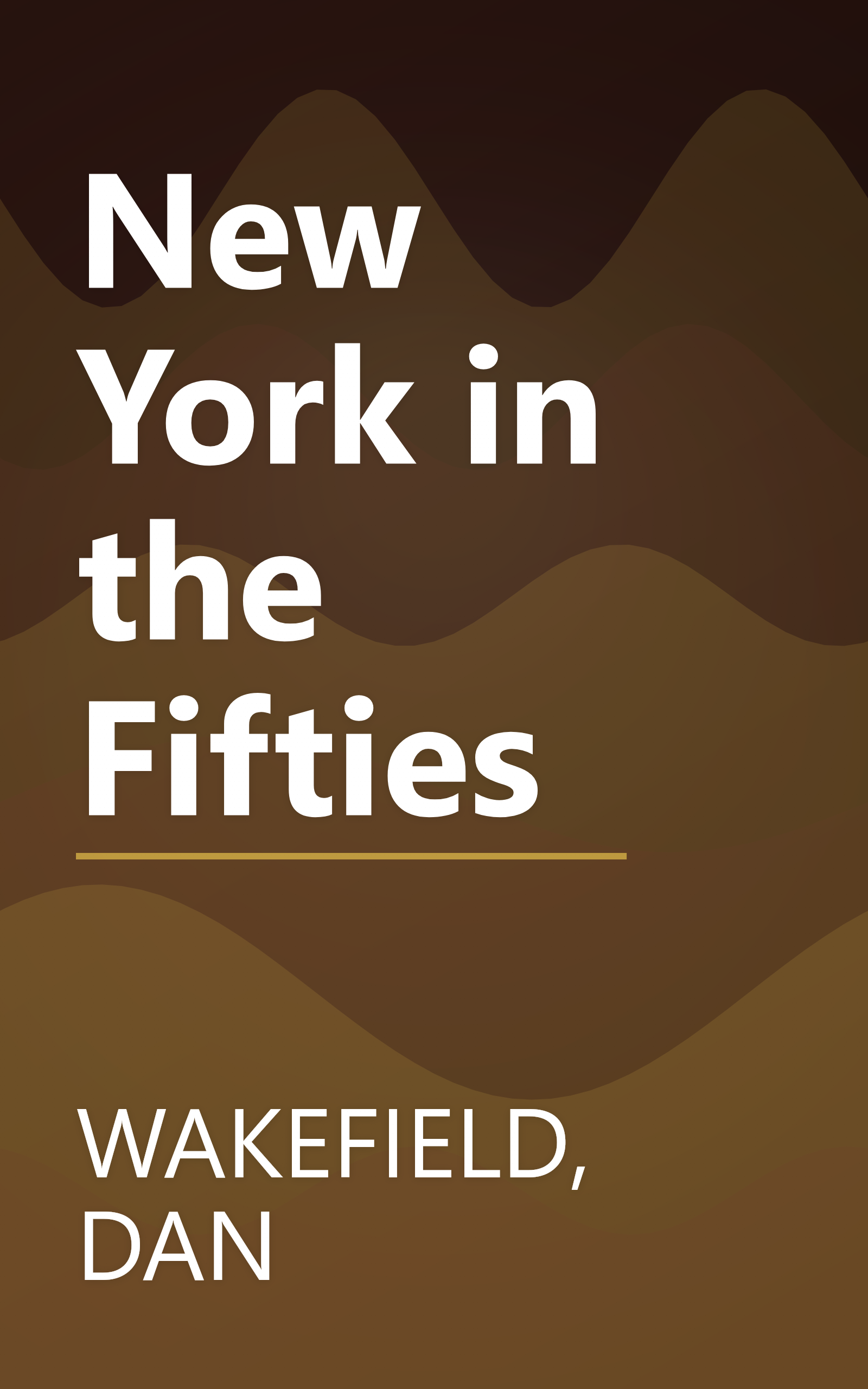 New York in the Fifties book cover