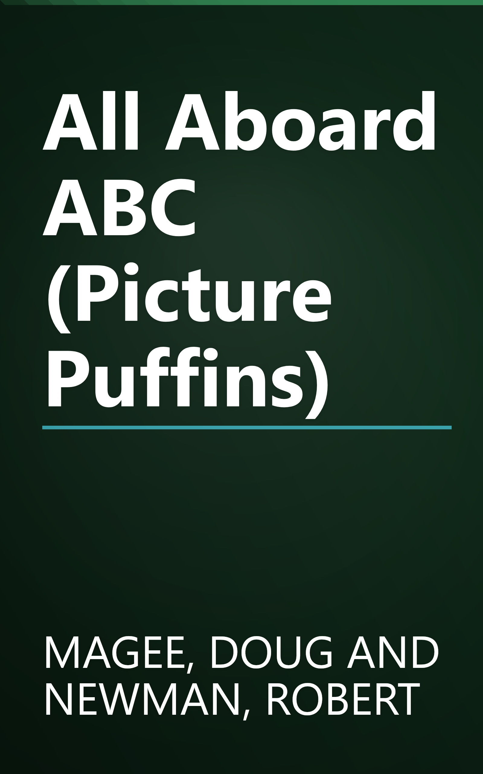 All Aboard ABC (Picture Puffins) book cover