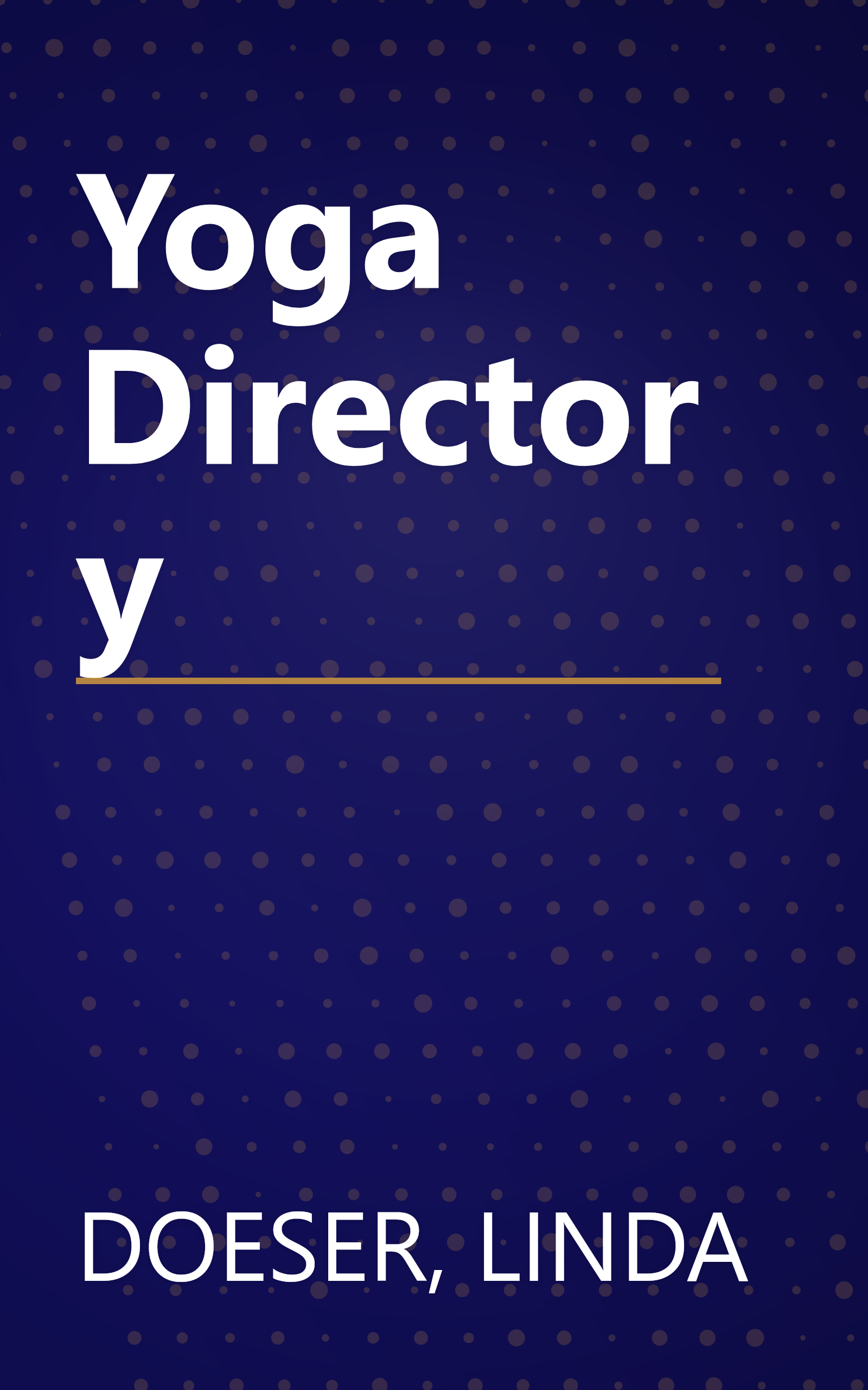 Yoga Directory book cover