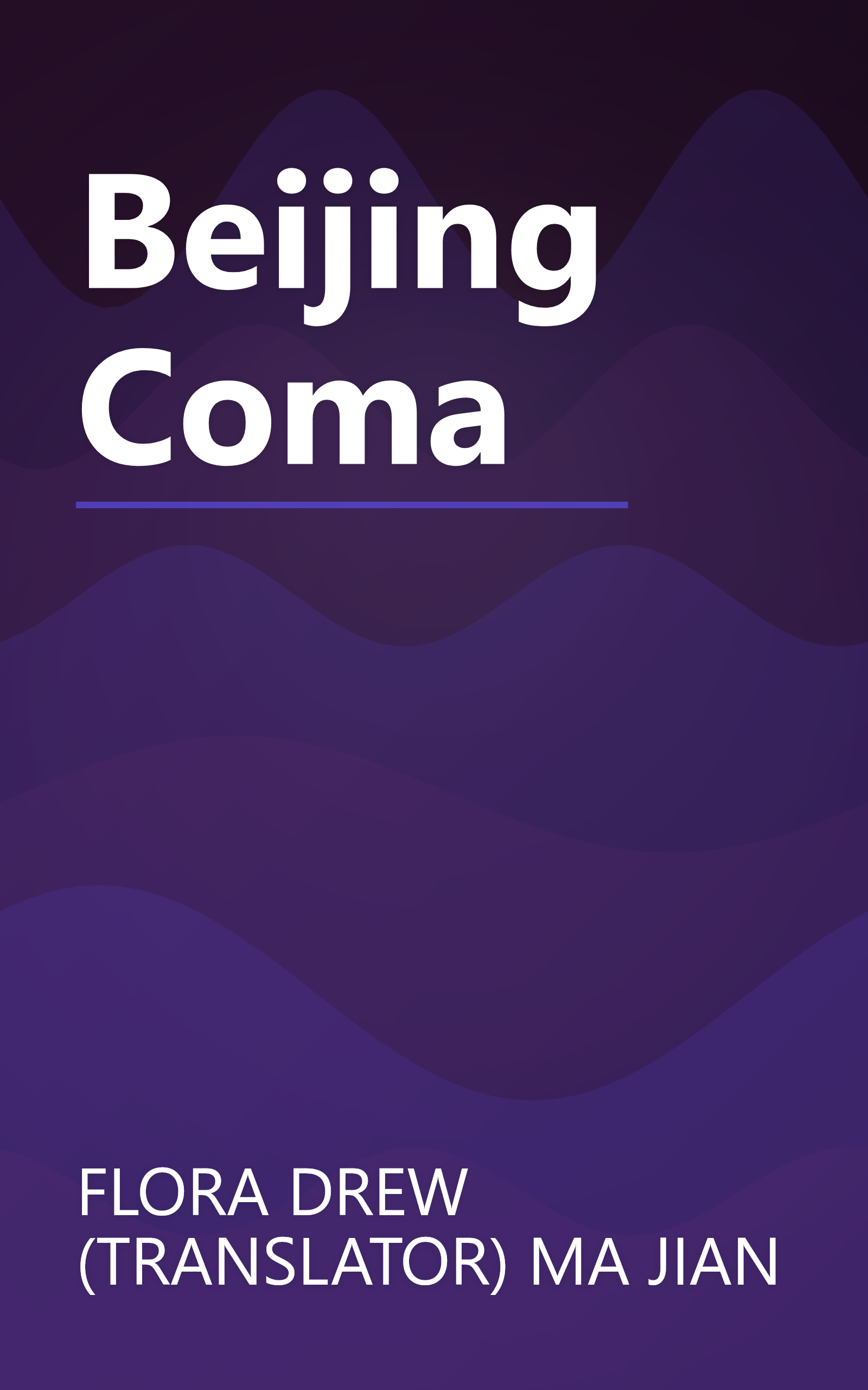 Beijing Coma book cover