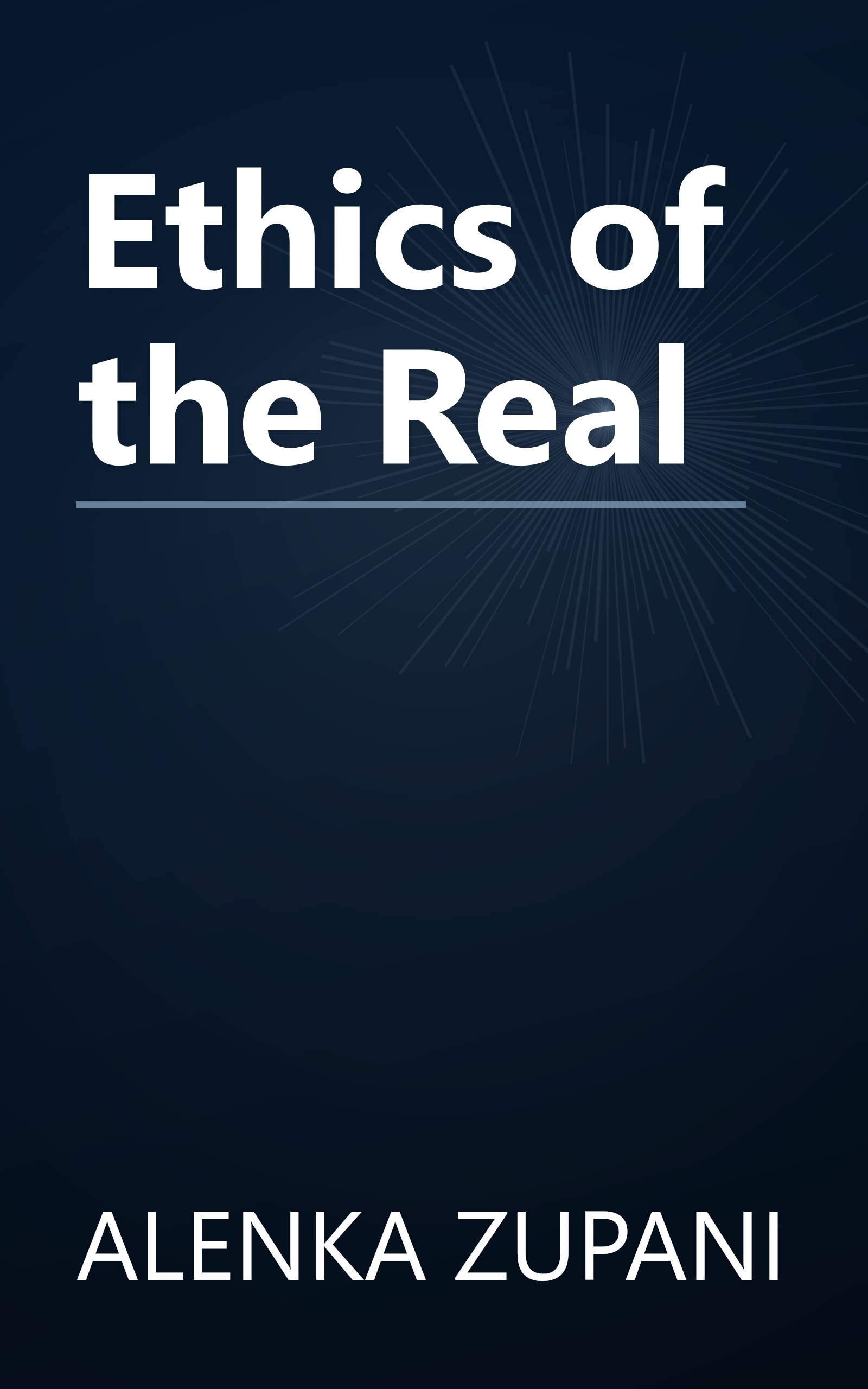 Ethics of the Real book cover