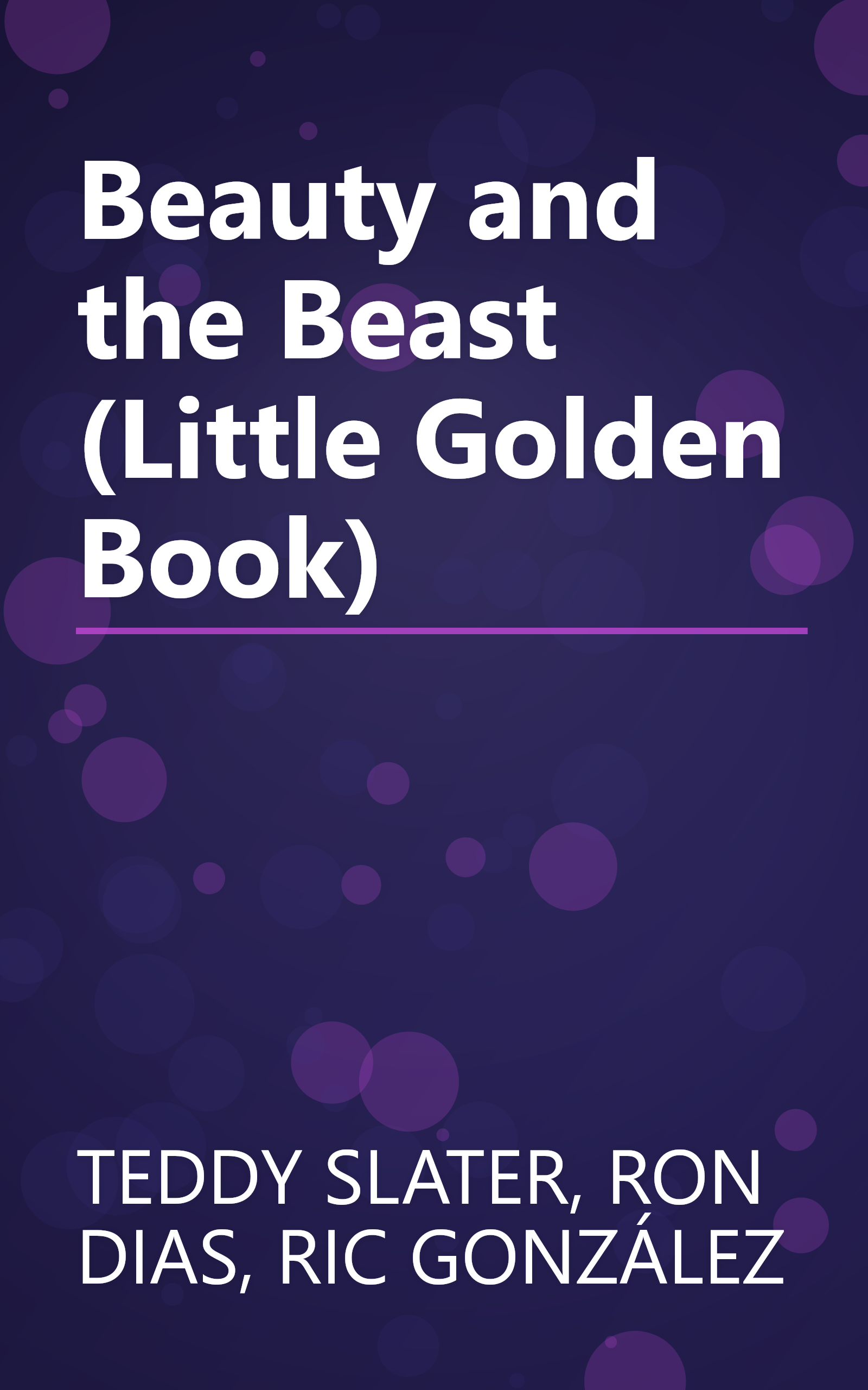 Beauty and the Beast (Little Golden Book) book cover