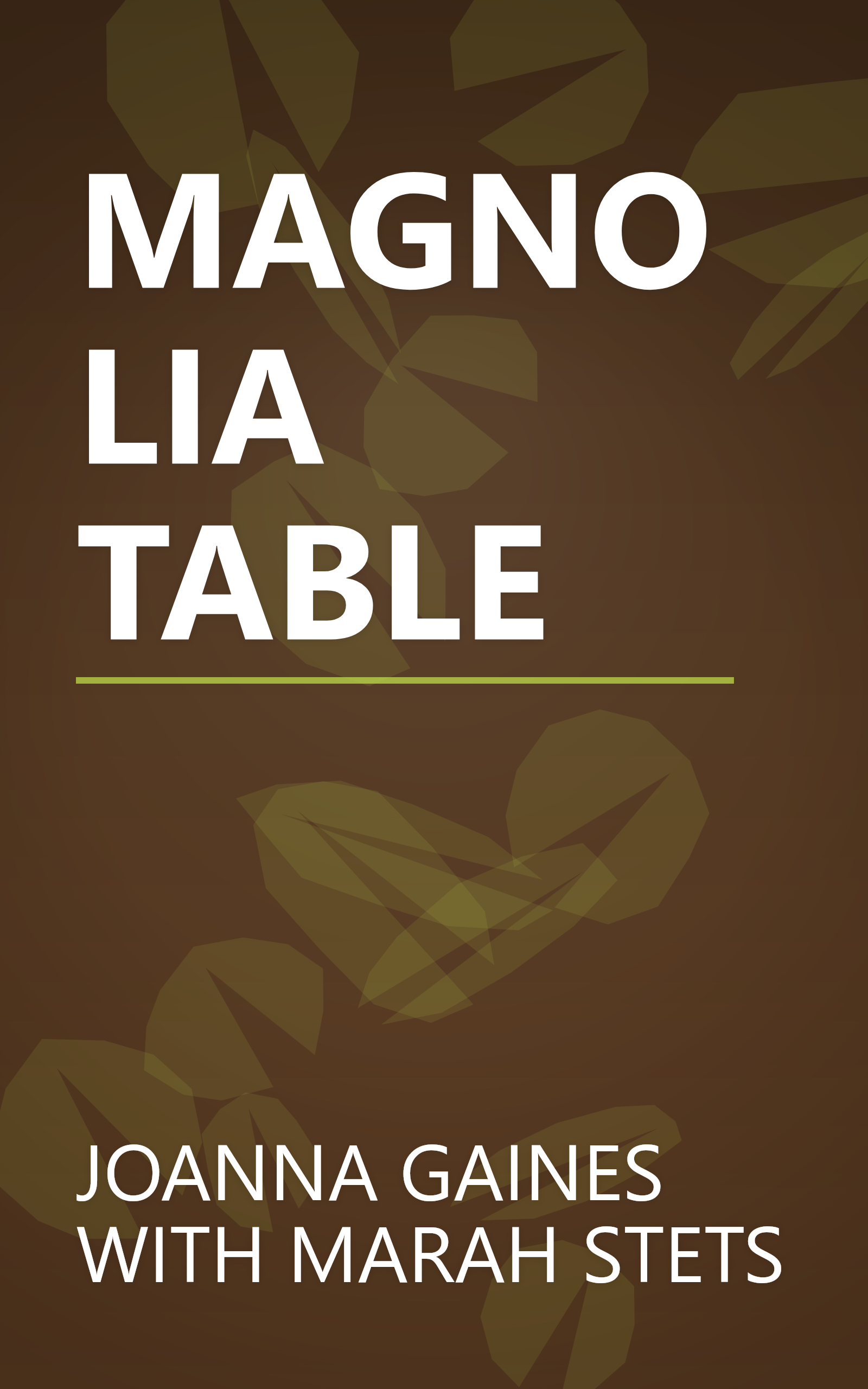 MAGNOLIA TABLE book cover