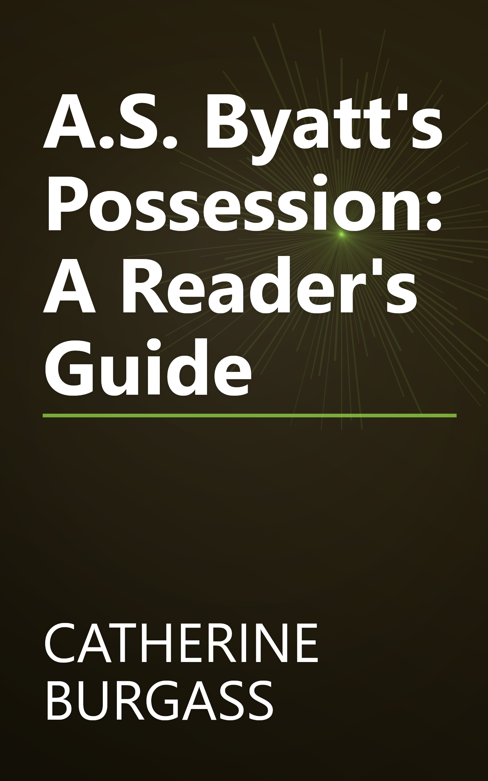 A.S. Byatt's Possession: A Reader's Guide book cover