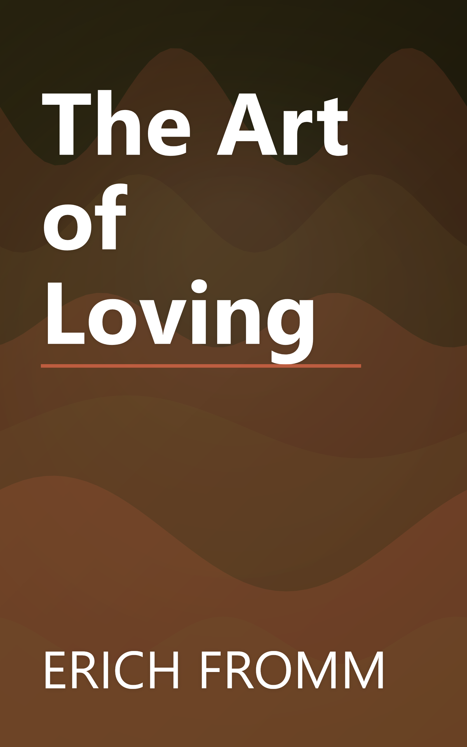 The Art of Loving book cover
