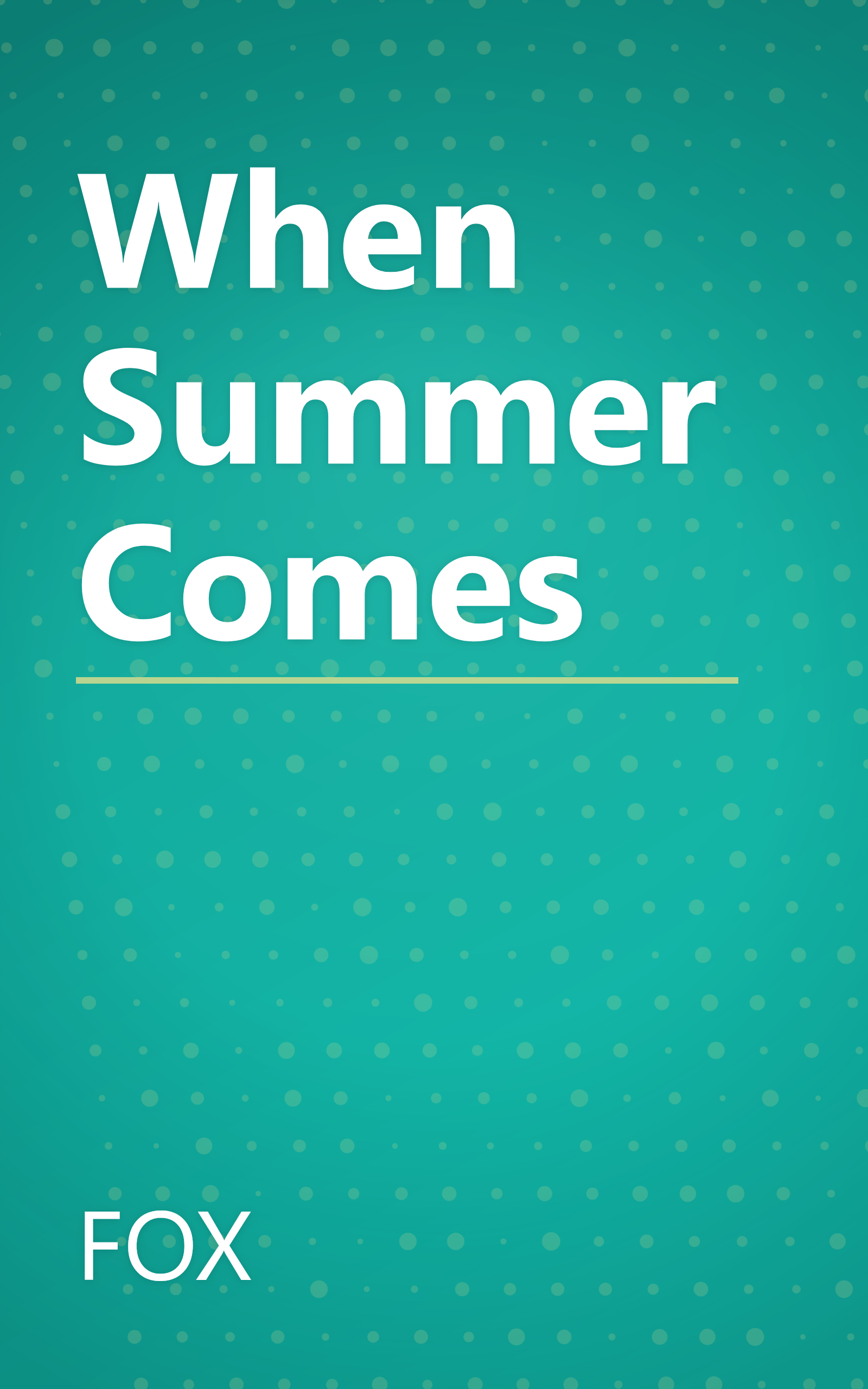 When Summer Comes book cover