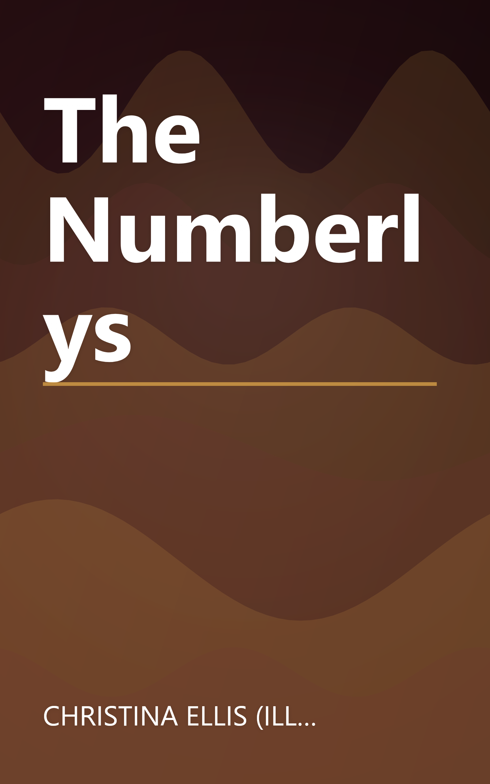 The Numberlys book cover