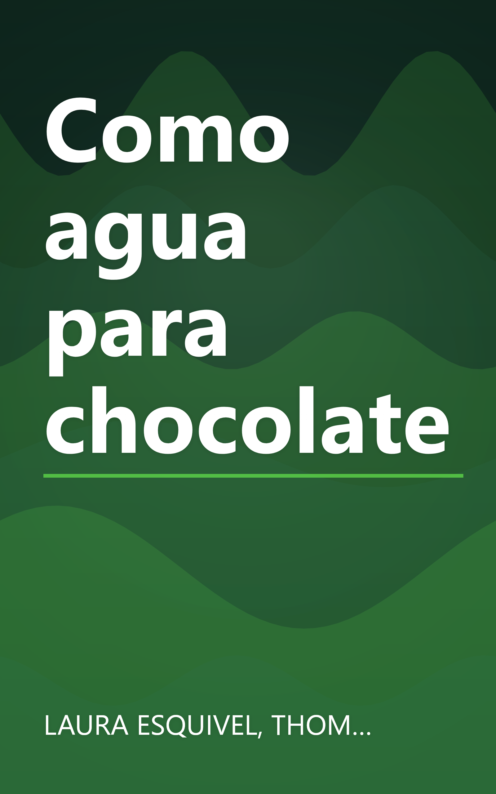 Como agua para chocolate book cover