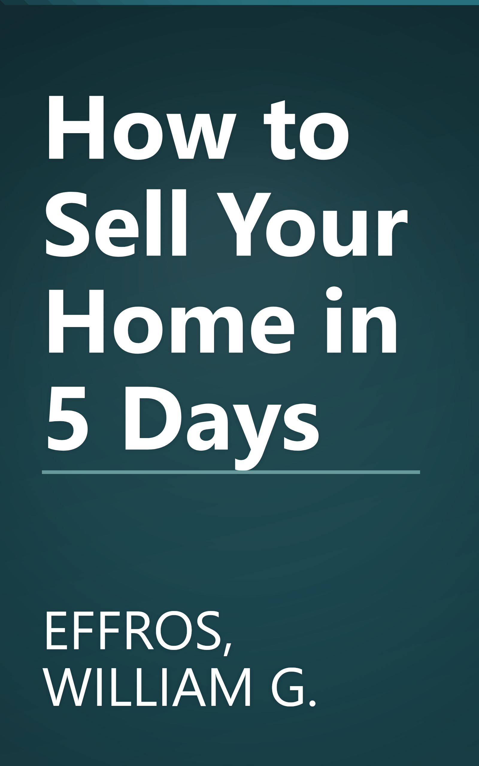 How to Sell Your Home in 5 Days book cover