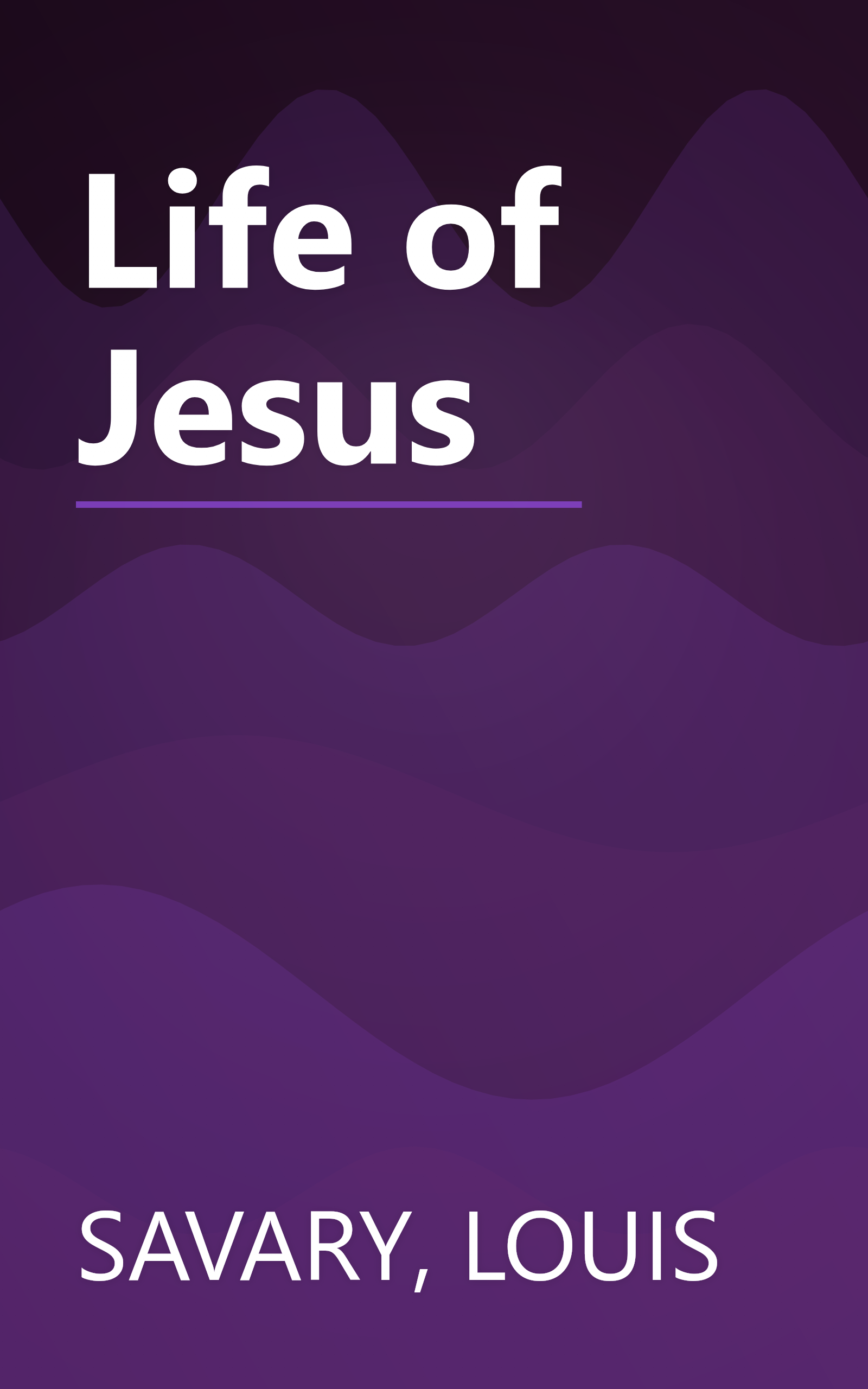 Life of Jesus book cover
