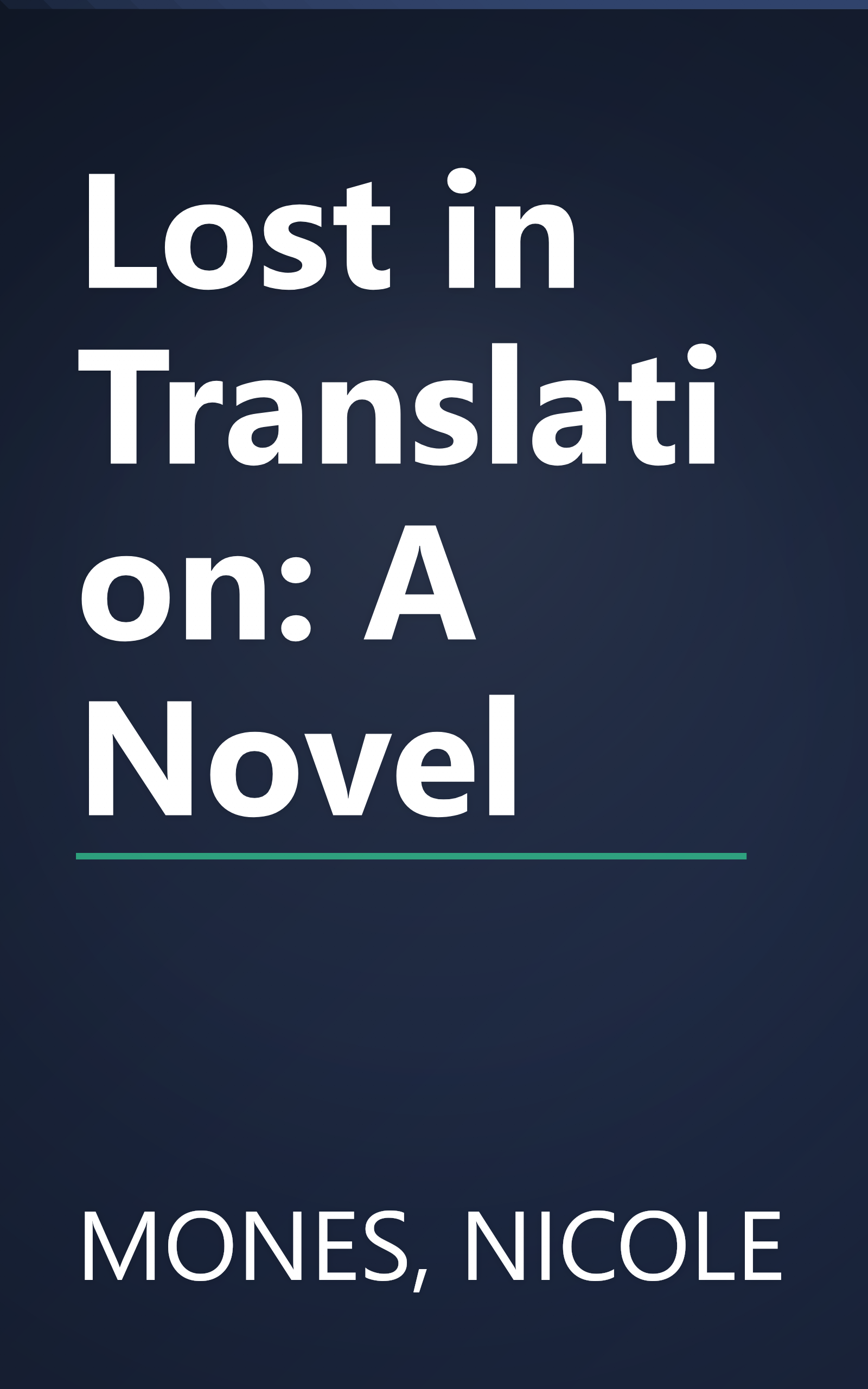 Lost in Translation: A Novel book cover