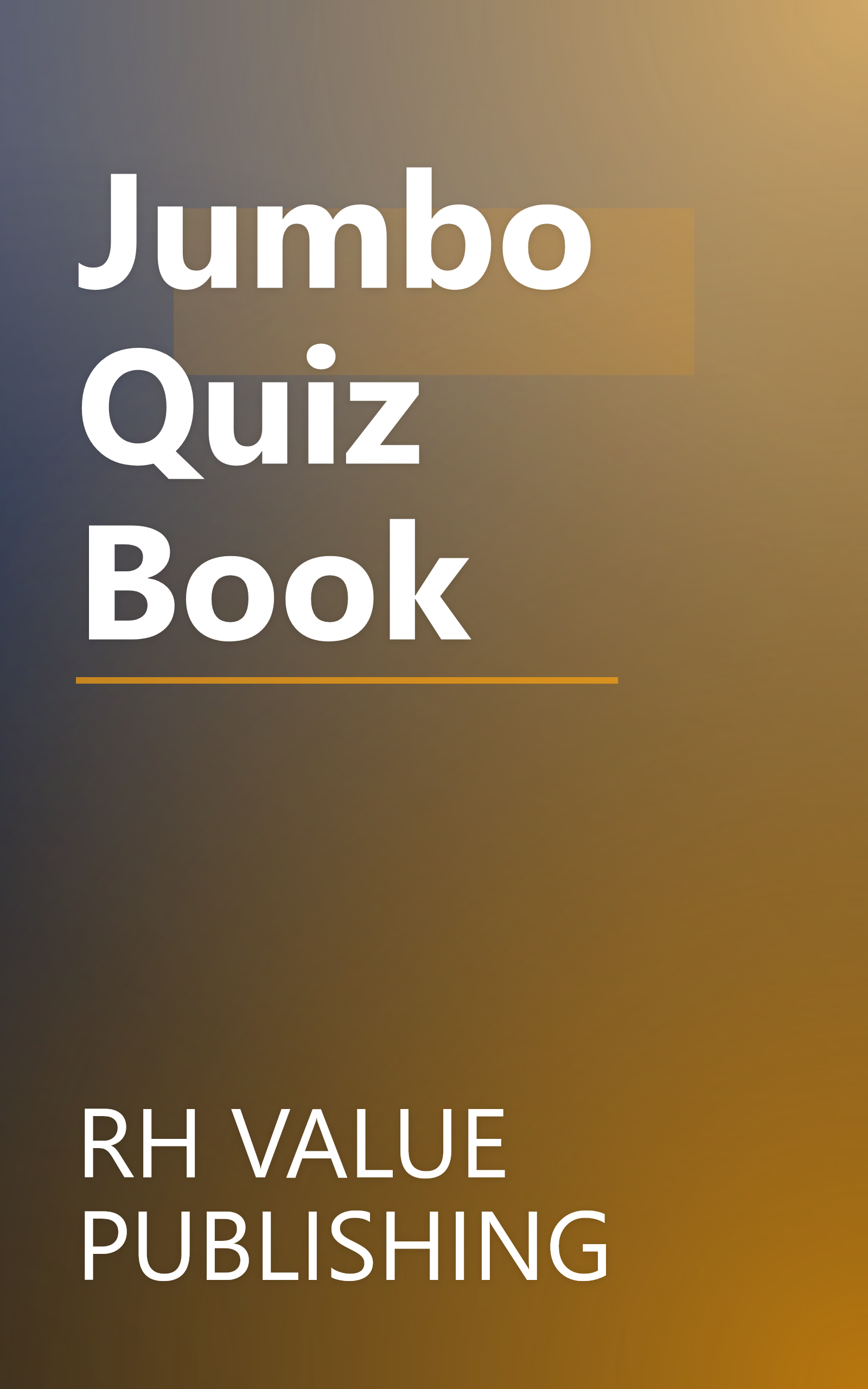 Jumbo Quiz Book book cover
