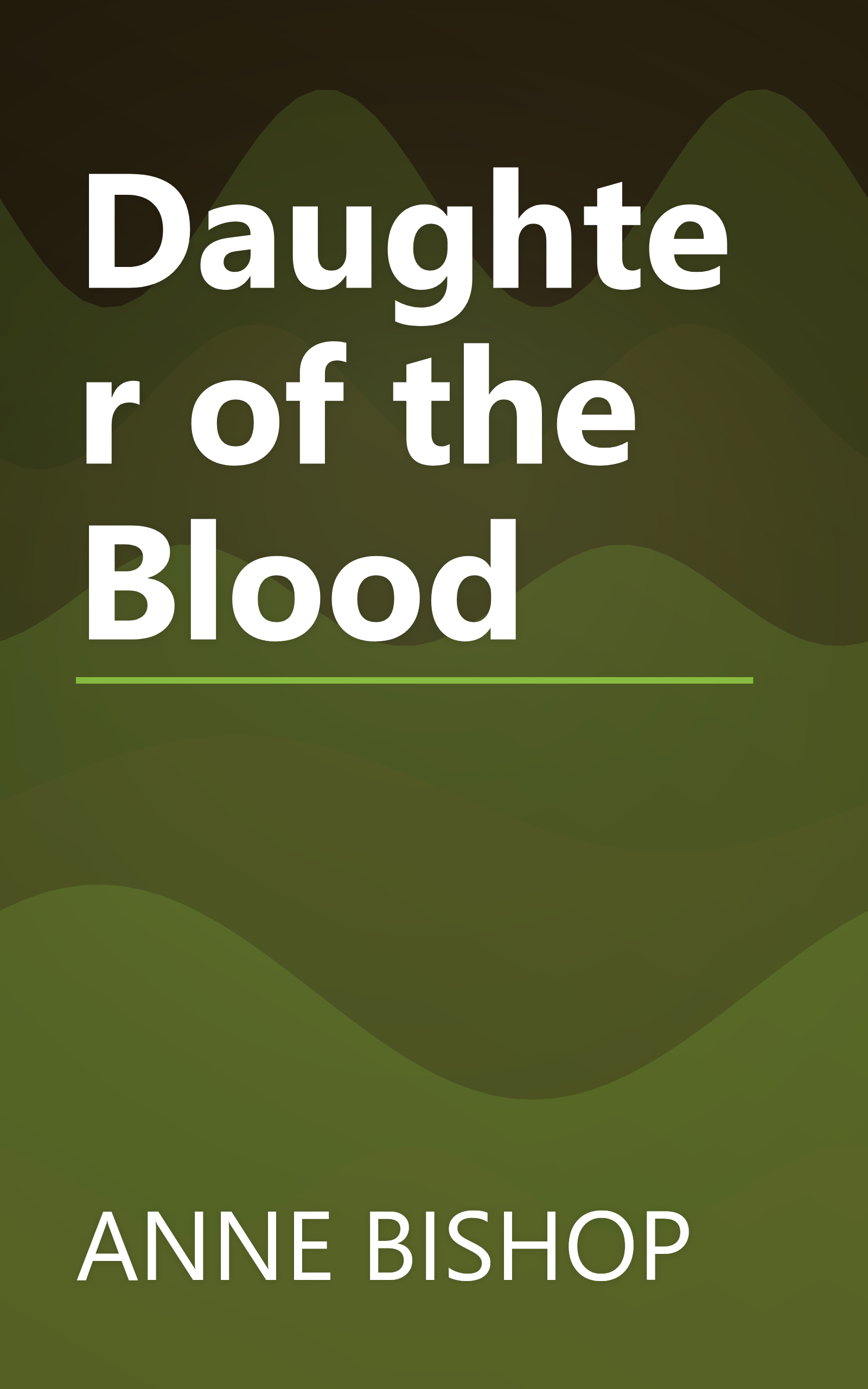 Daughter of the Blood book cover