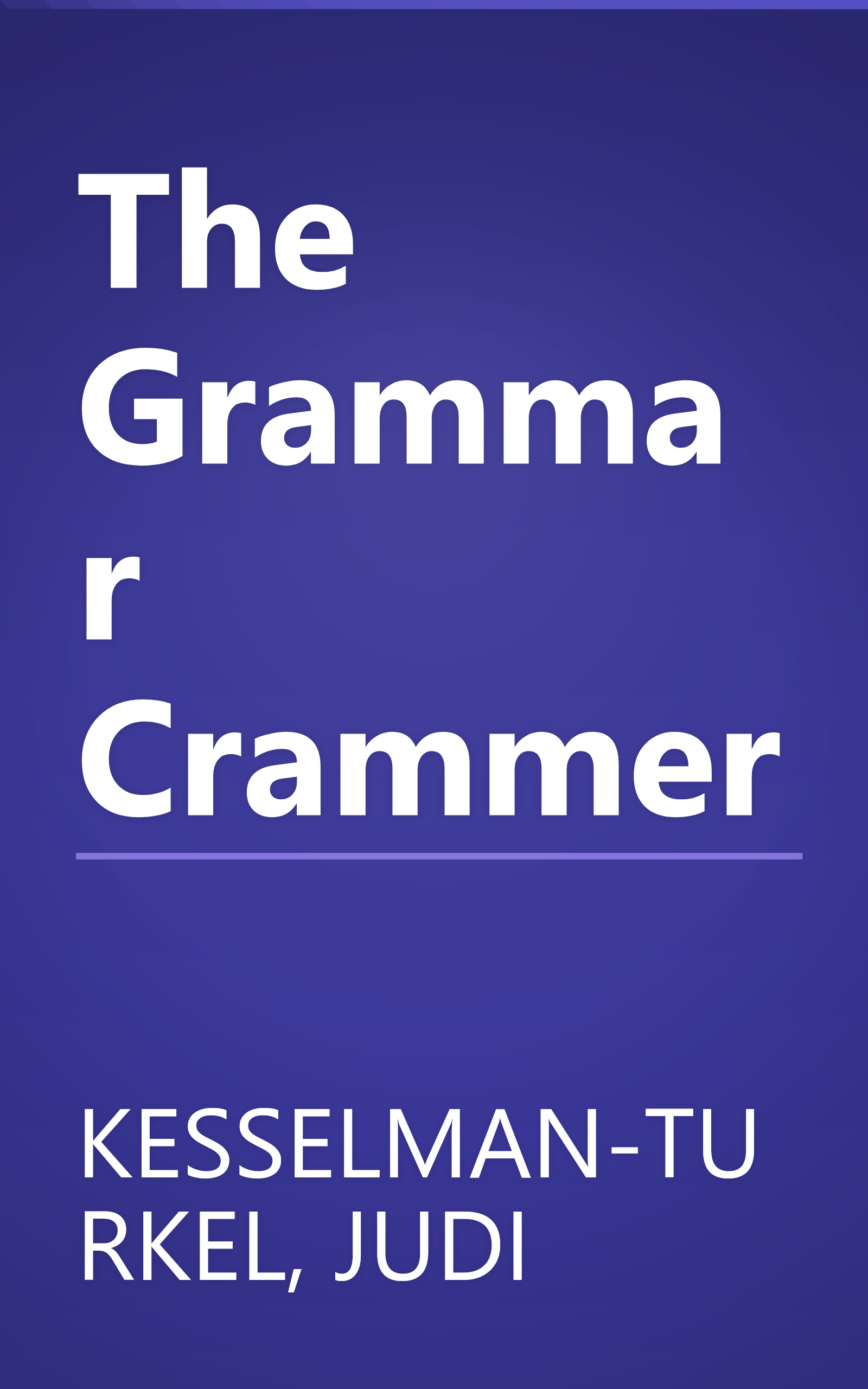 The Grammar Crammer book cover