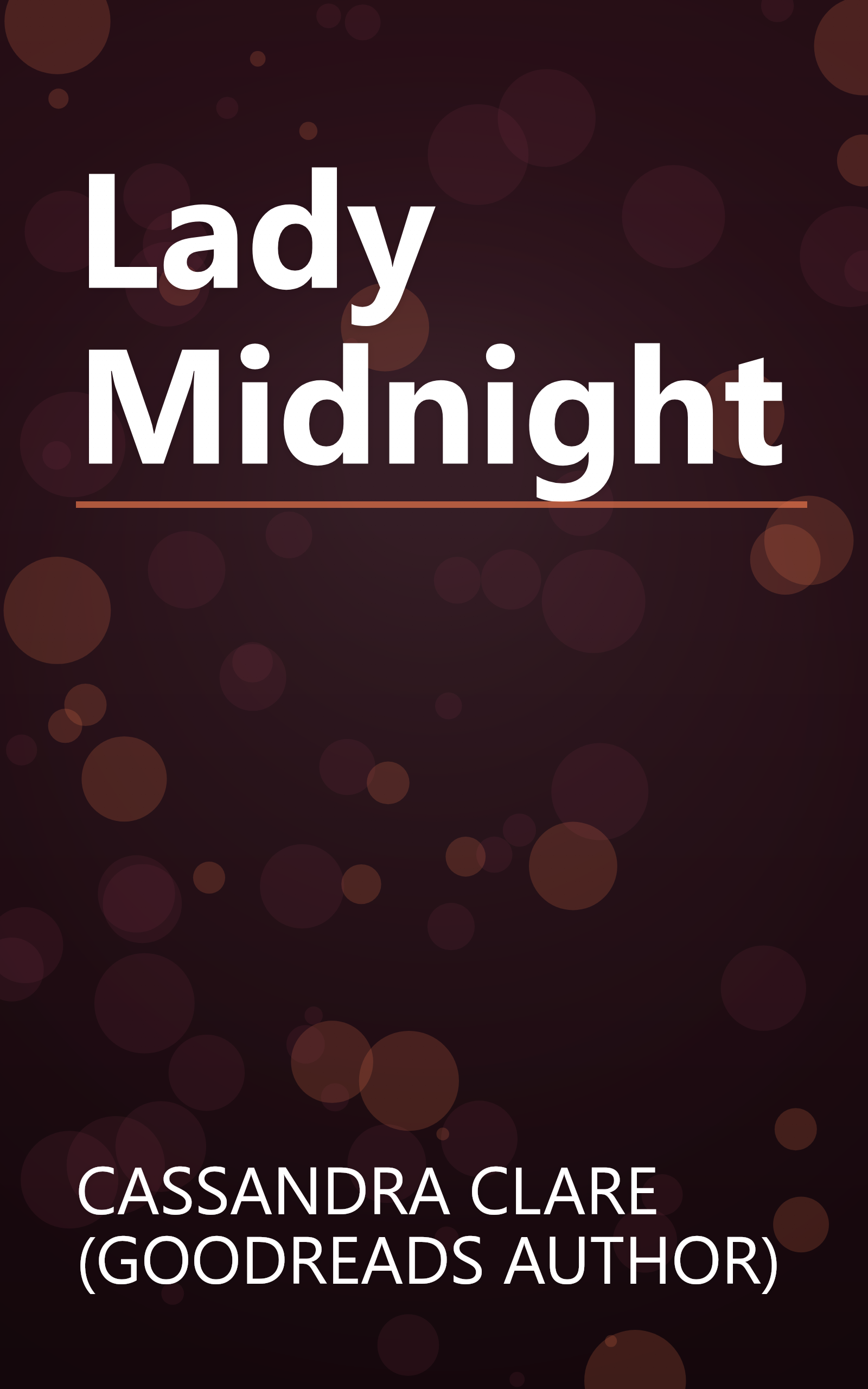 Lady Midnight book cover