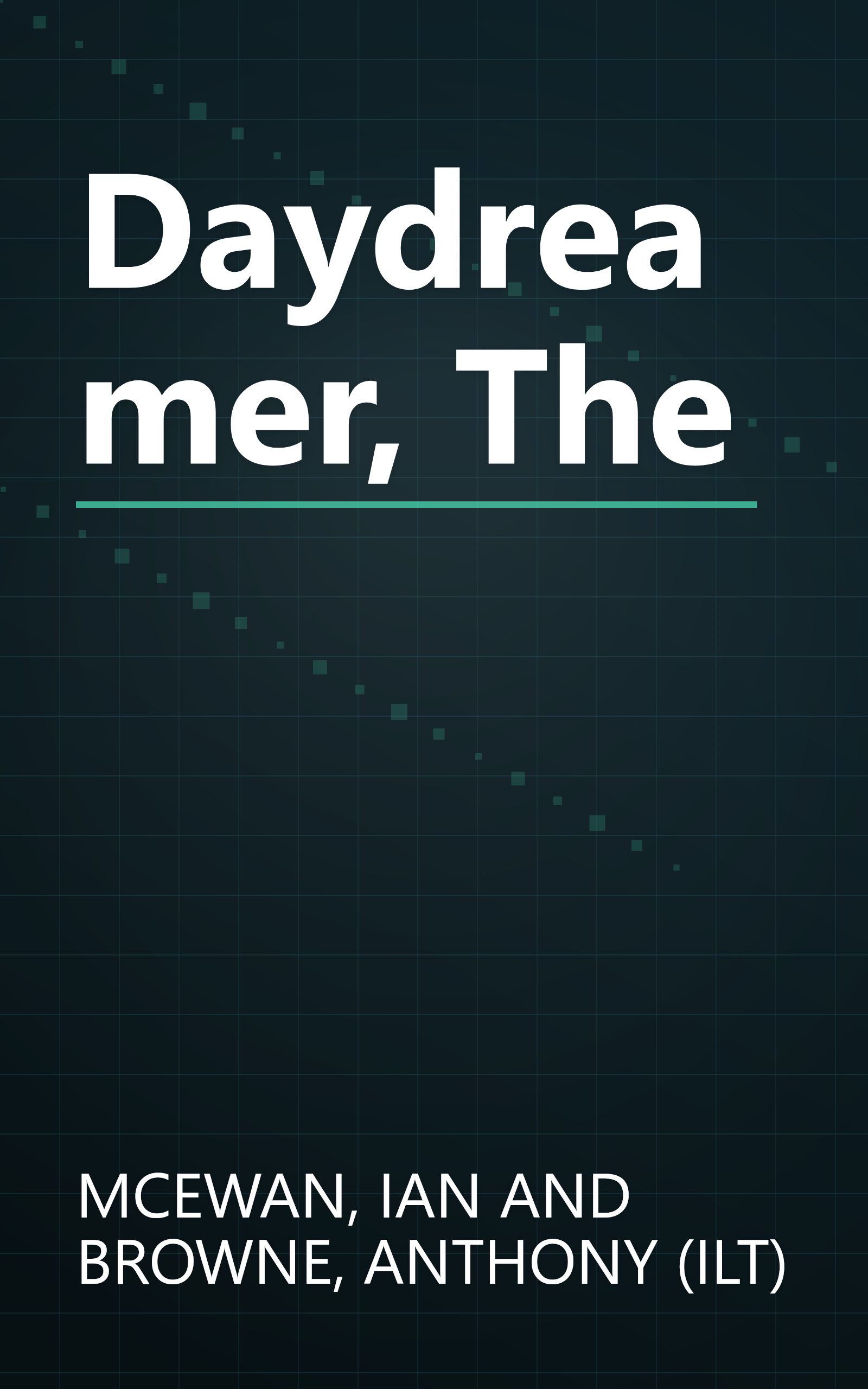 Daydreamer, The book cover