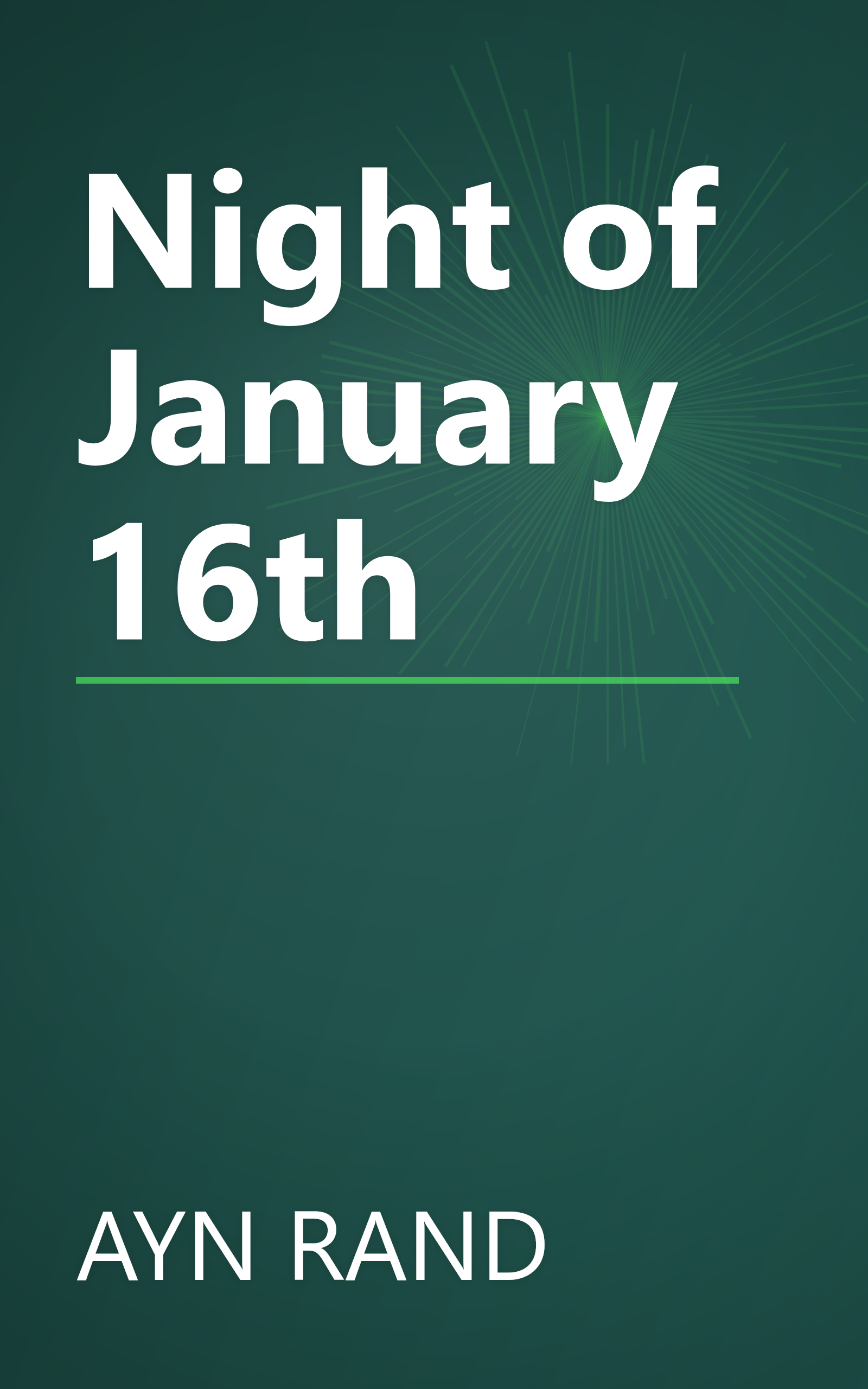 Night of January 16th book cover