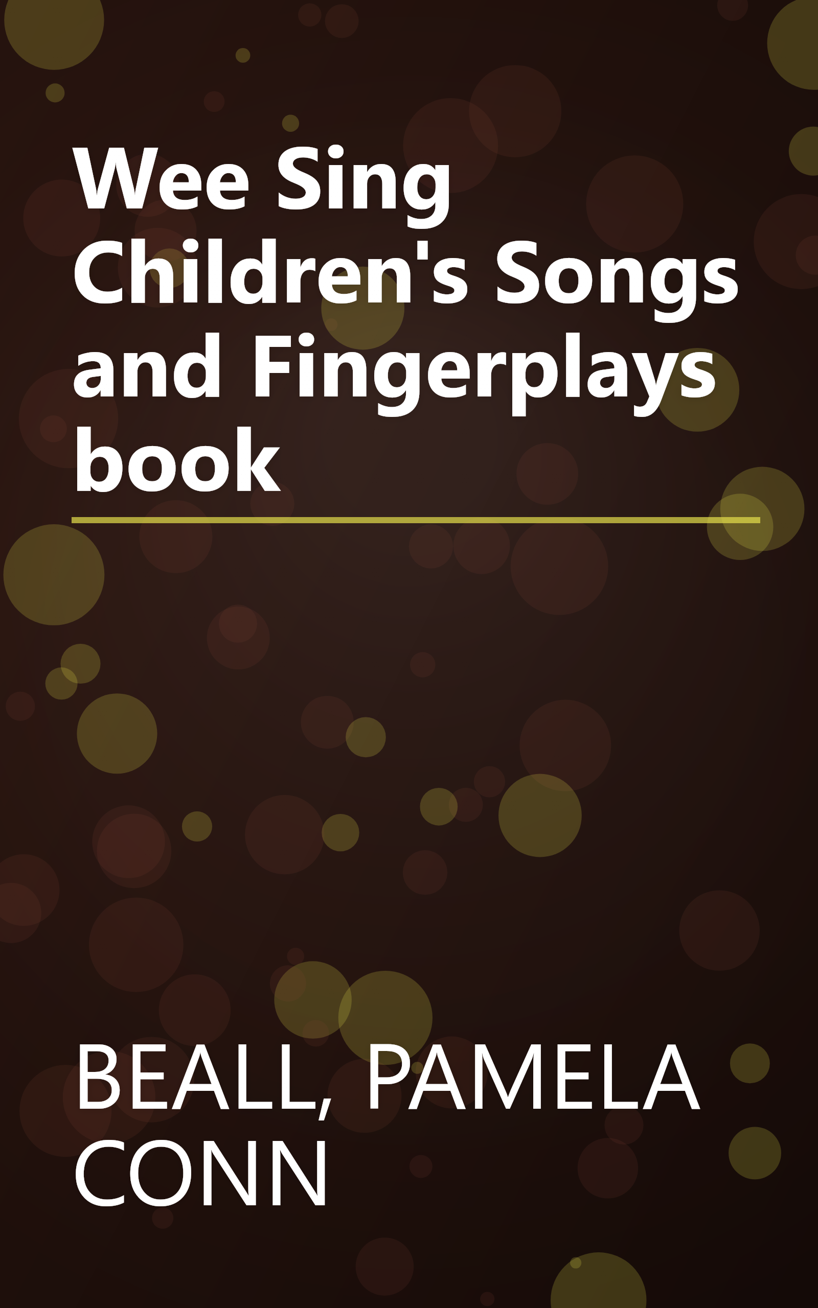 Wee Sing Children's Songs and Fingerplays book book cover