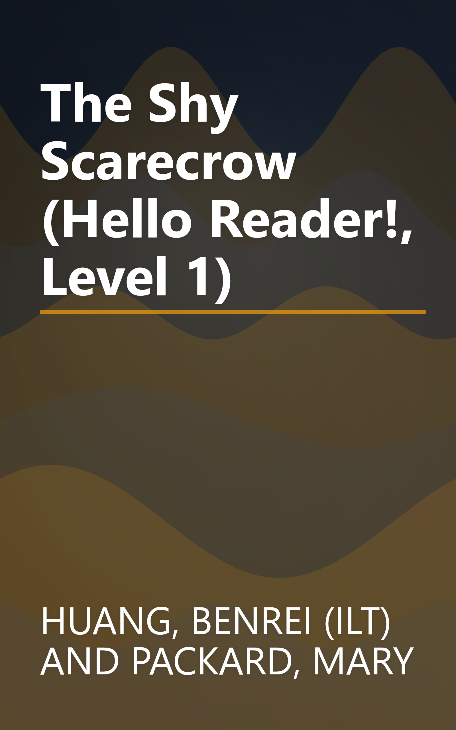 The Shy Scarecrow (Hello Reader!, Level 1) book cover