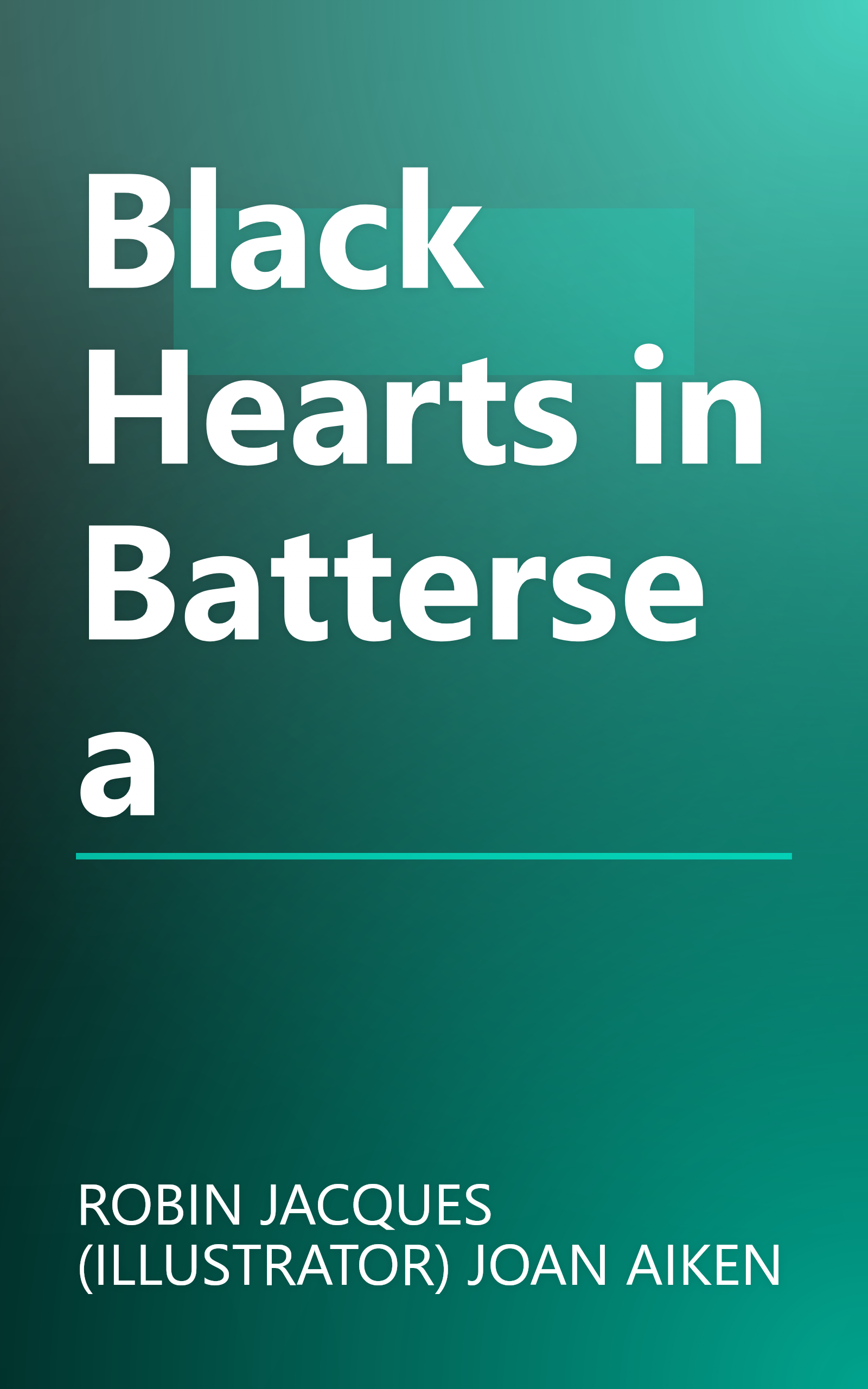 Black Hearts in Battersea book cover