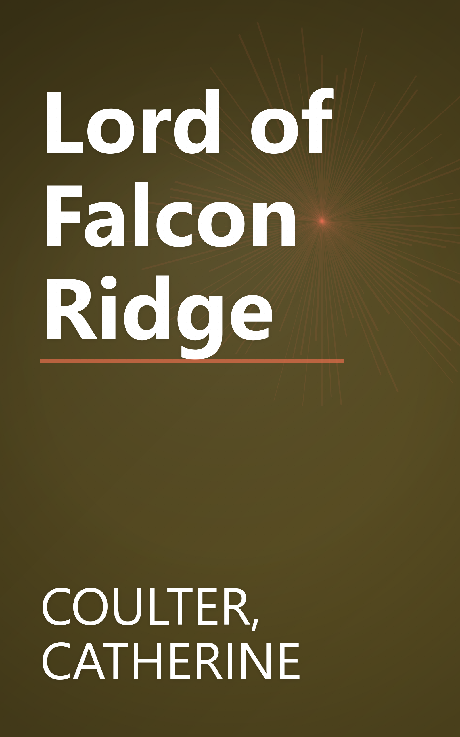 Lord of Falcon Ridge book cover