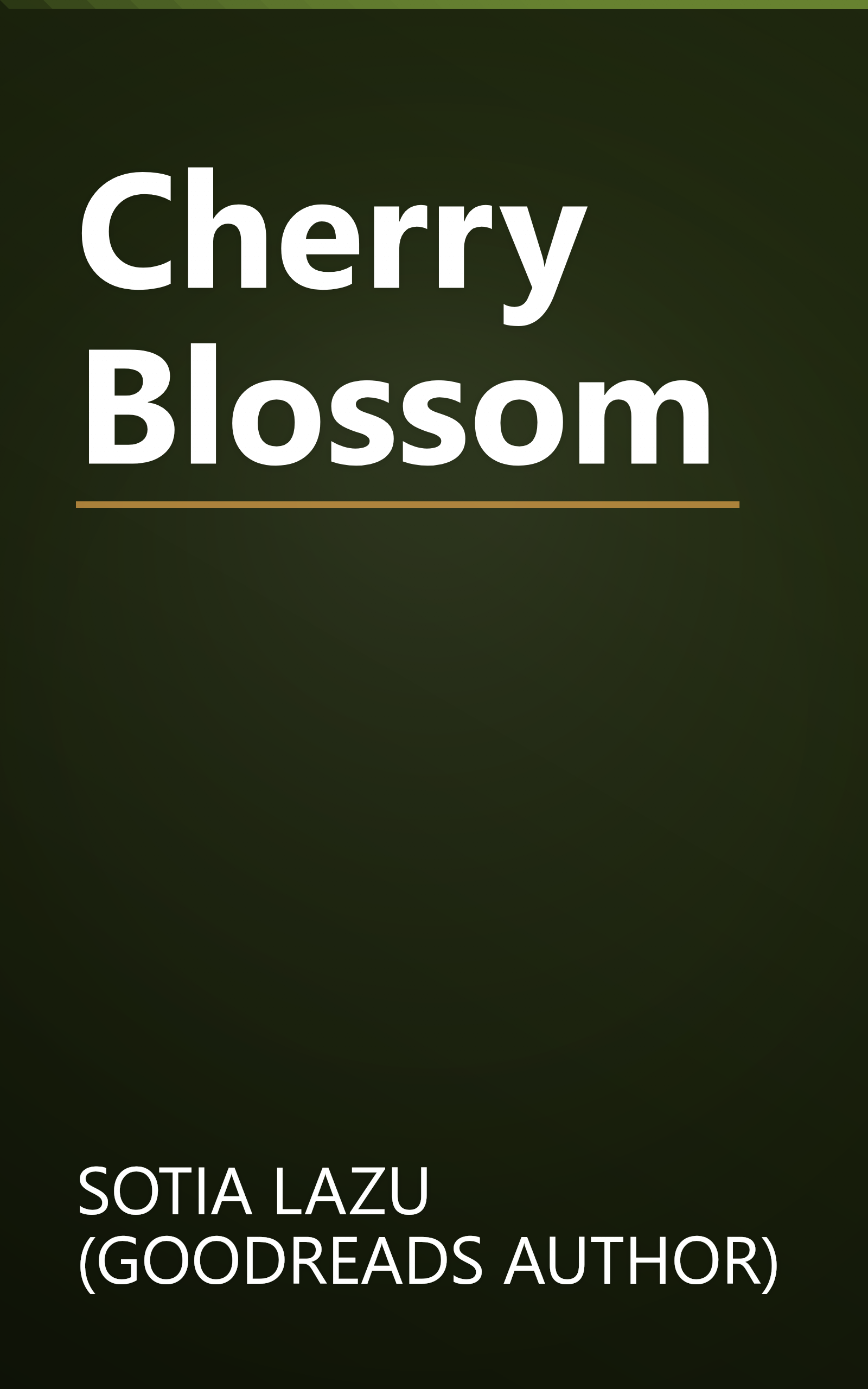 Cherry Blossom book cover