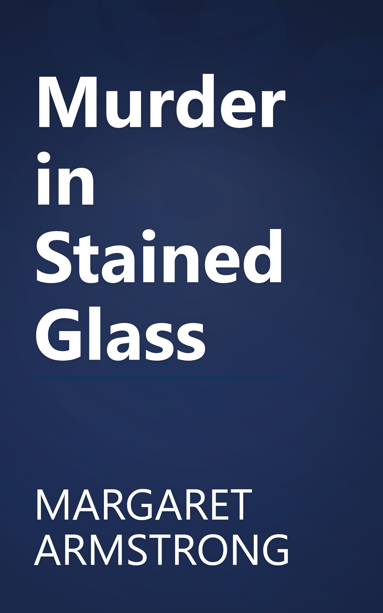 Murder in Stained Glass book cover
