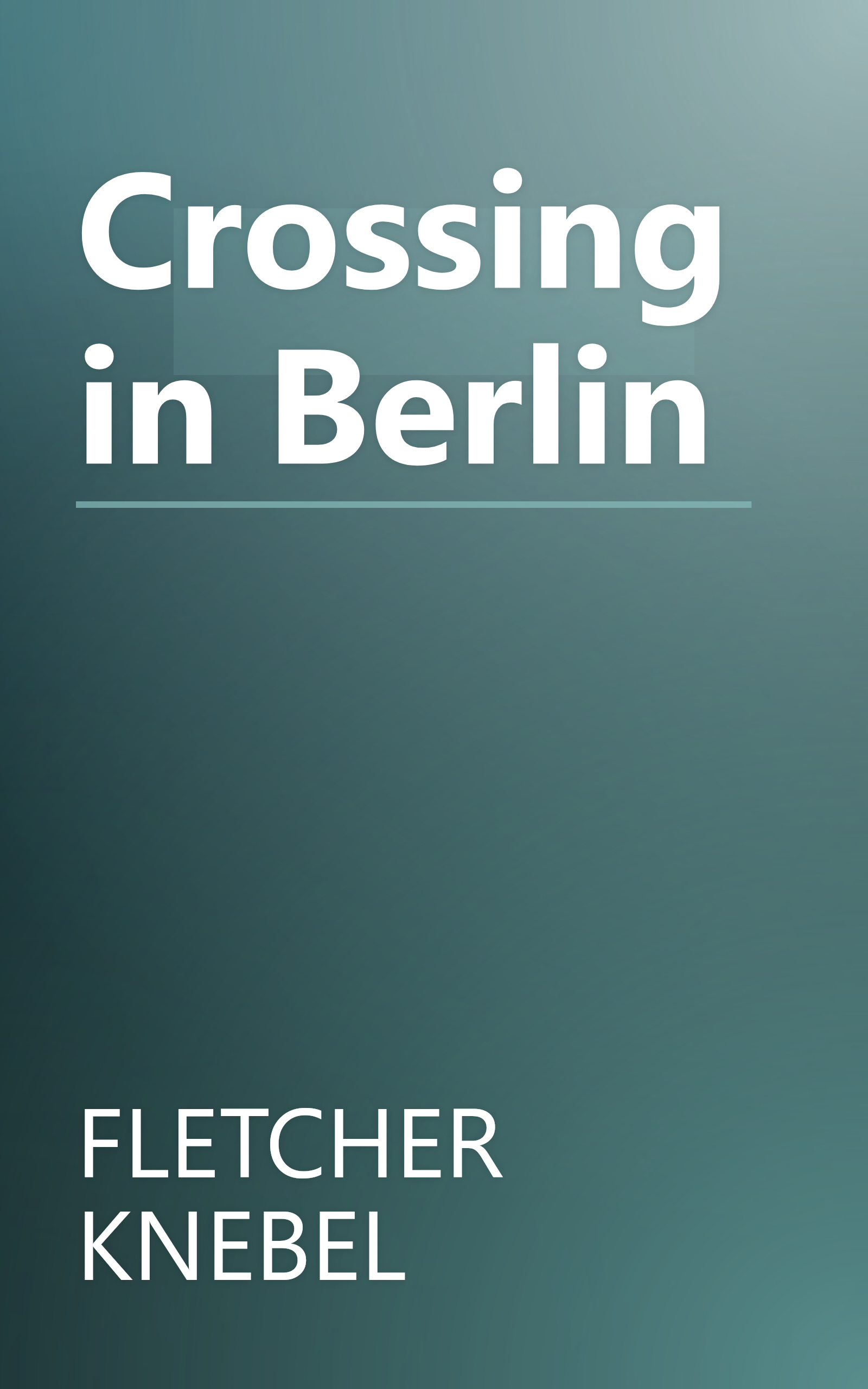 Crossing in Berlin book cover