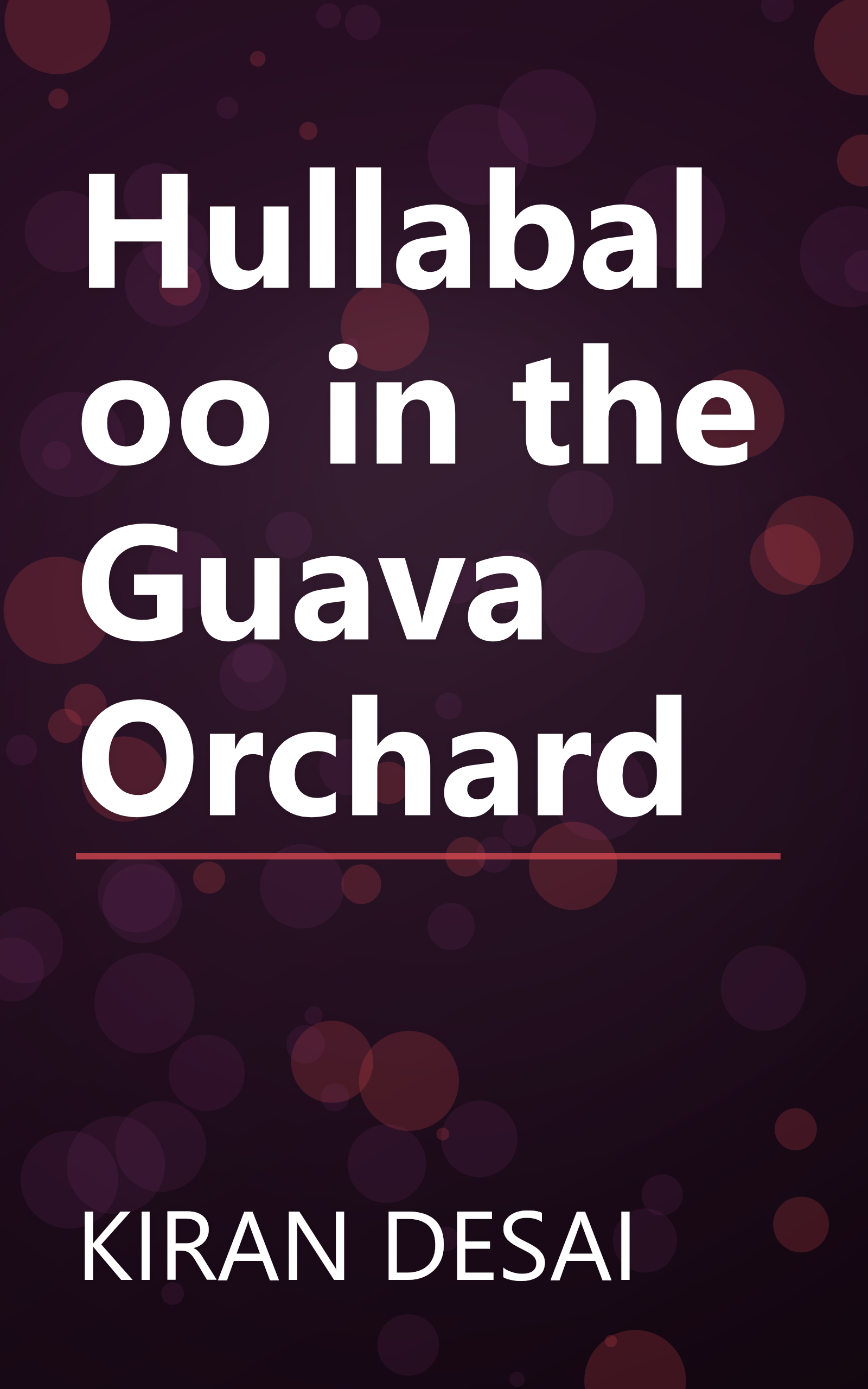 Hullabaloo in the Guava Orchard book cover